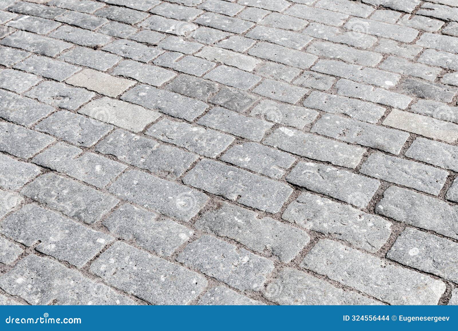 Concrete Tiling Background, Gray Rectangle Paving Slabs Stock Photo ...