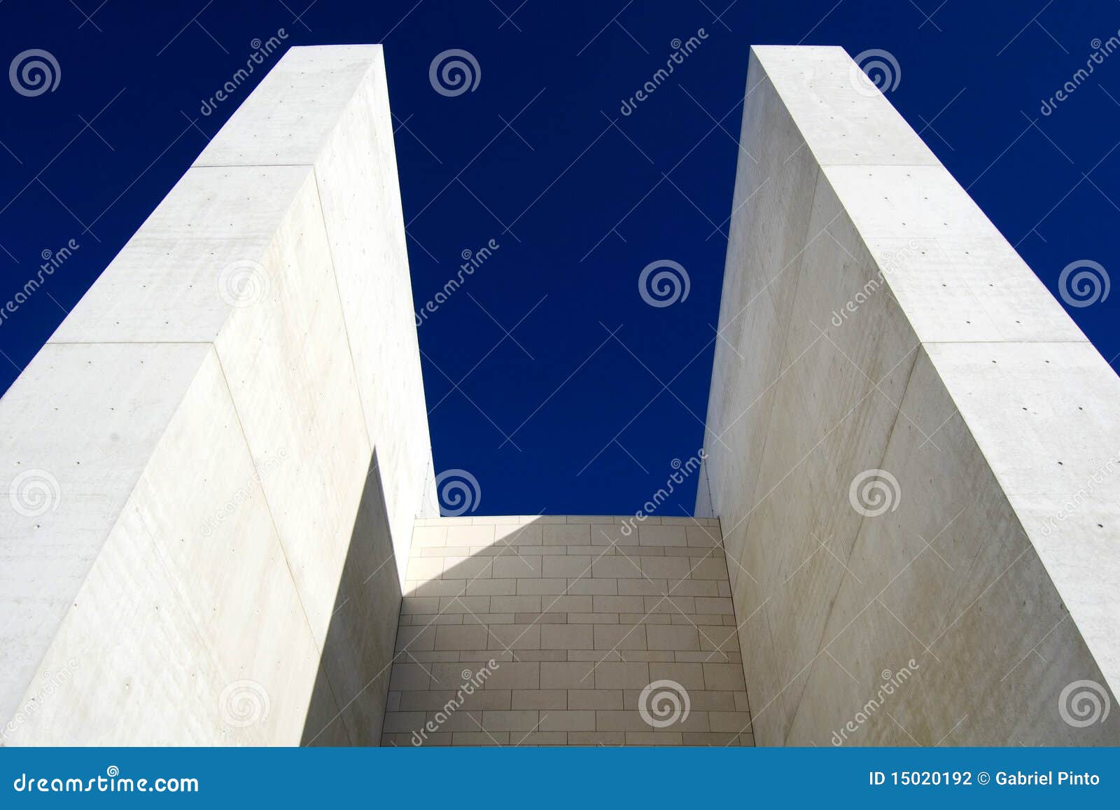 Concrete towers stock photo. Image of tall, white, concrete - 15020192