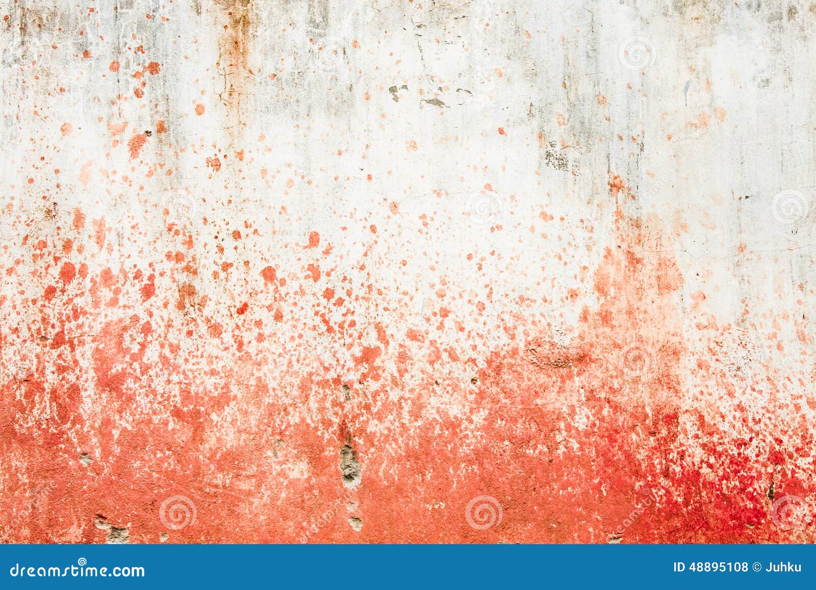 Concrete Wall with Blood Splatters Stock Photo - Image of rusty, grime ...