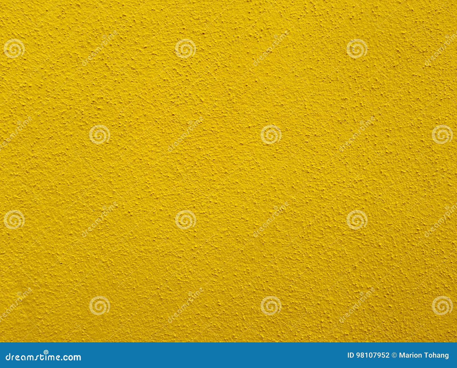 Concrete Wall in Bright Yellow Color Stock Photo - Image of exterior ...