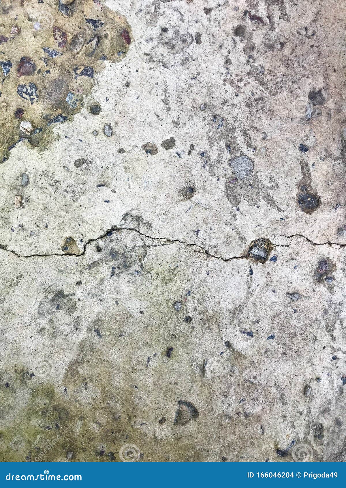 Concrete Wall Covered with Damage. Stock Photo - Image of covered ...