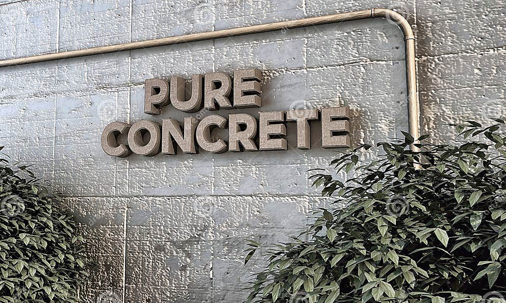 Concrete wall stock illustration. Illustration of texture - 35213090