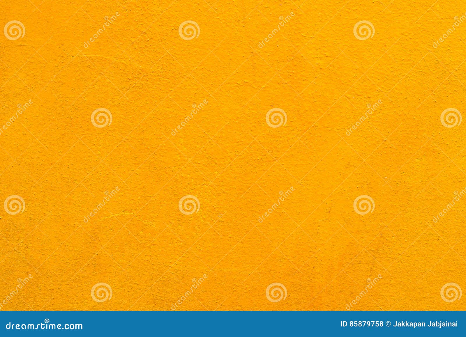 Concrete Wall Old Yellow Color Stock Photo - Image of background, rough ...