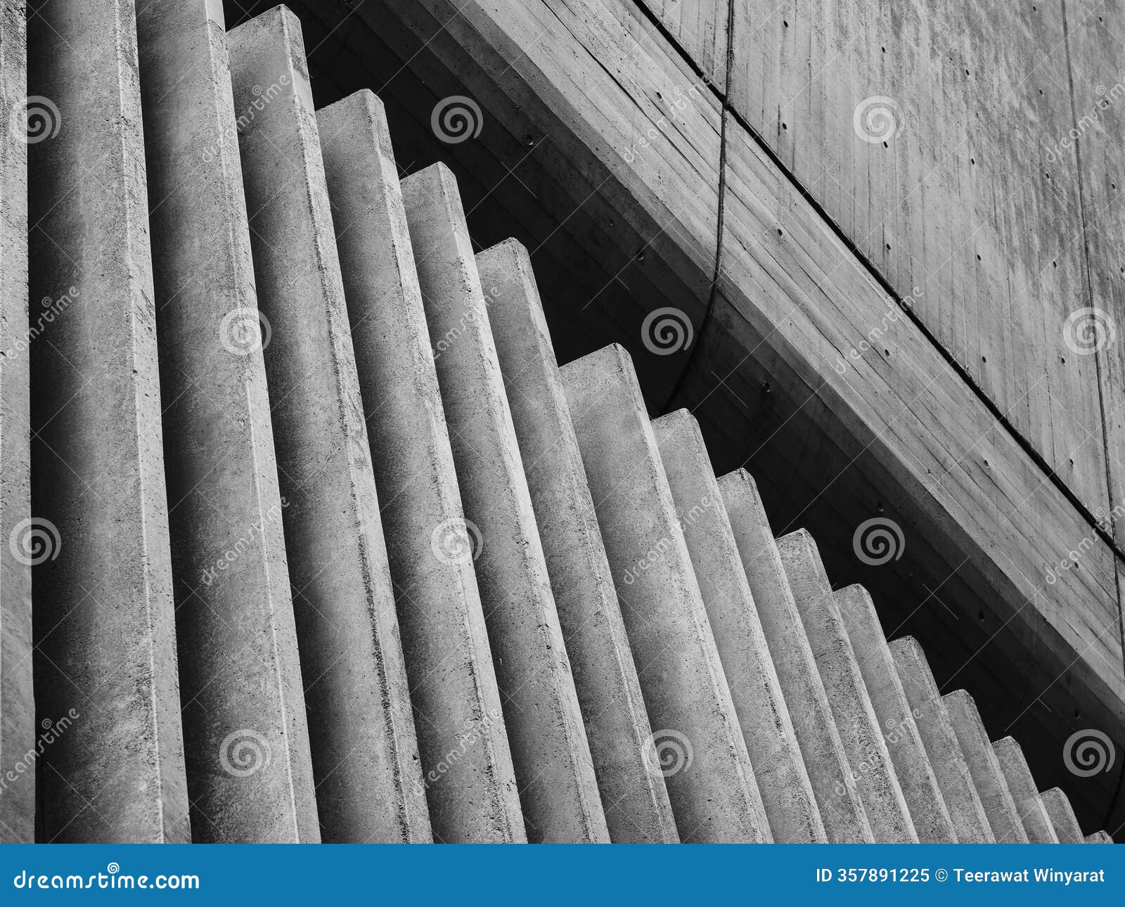 Concrete Wall Panel Wall Line Pattern Architecture Details Grey Texture ...
