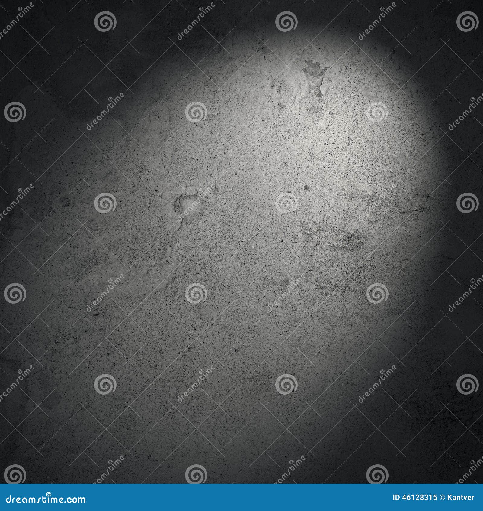 Concrete Wall with Spotlight Stock Image - Image of background, light ...