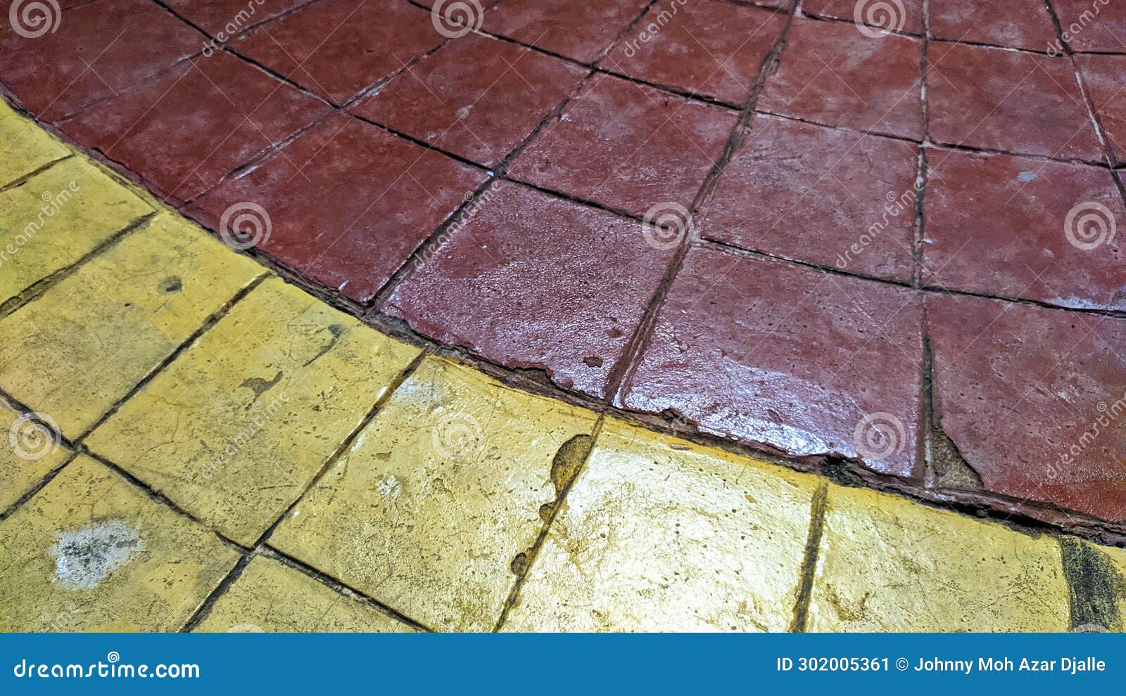 Concrete Wall Surface Texture in Two Tone Color Stock Image - Image of ...