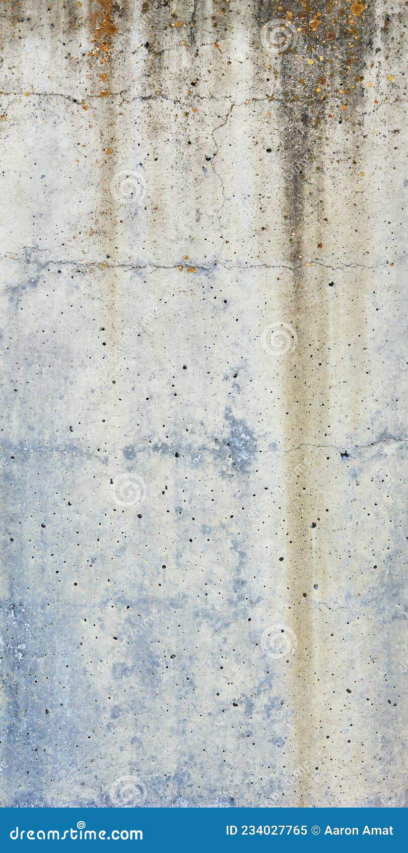 Concrete Wall Texture with Rusty Surface Stock Image - Image of floor ...