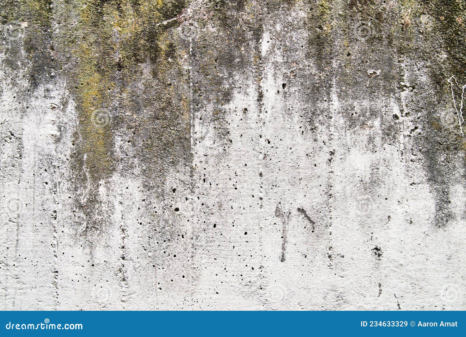 Concrete Wall Texture with Rusty Surface Stock Image - Image of gray ...