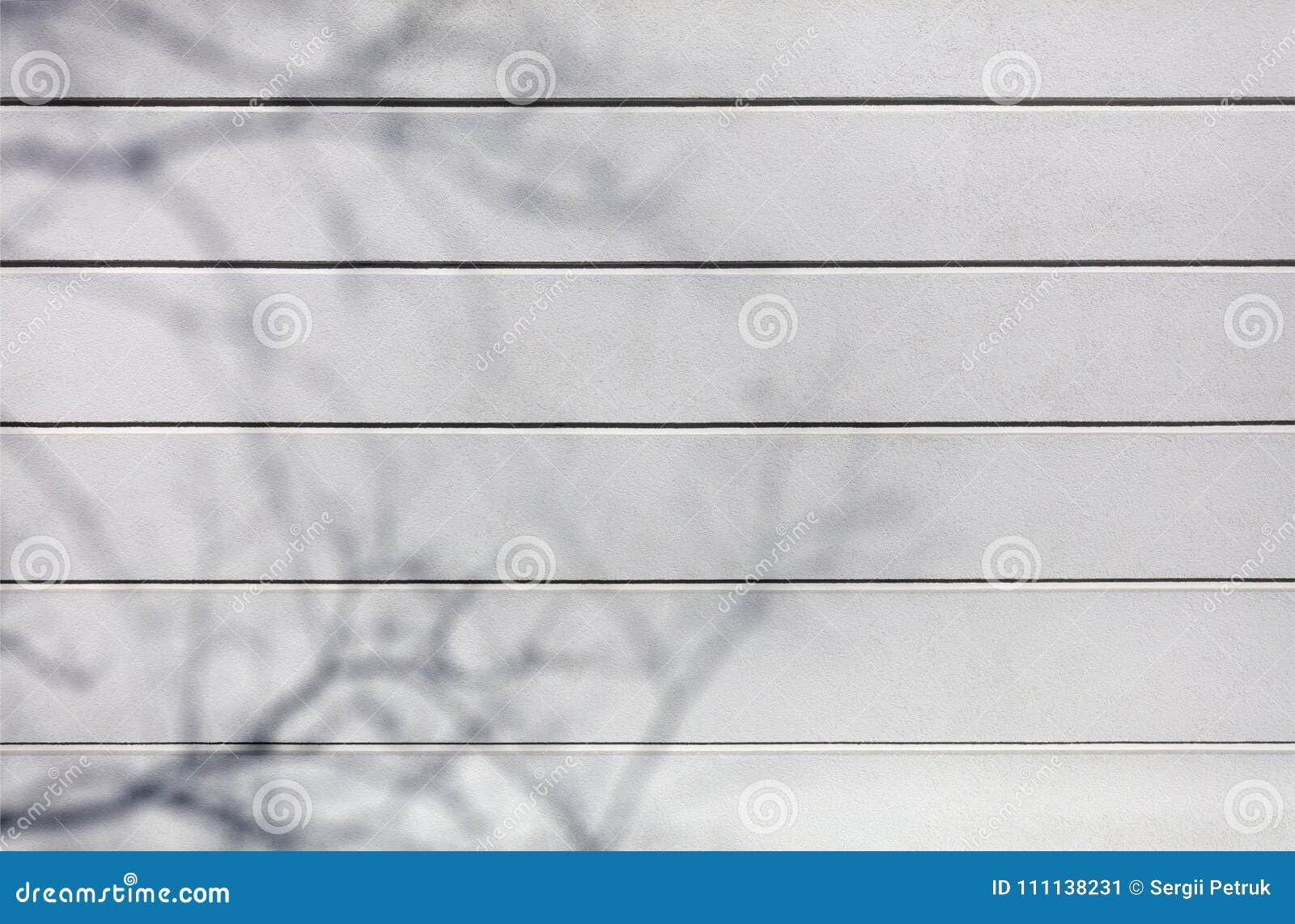 Concrete Wall Texture White Plaster with Horizontal Dividing Grooves on ...