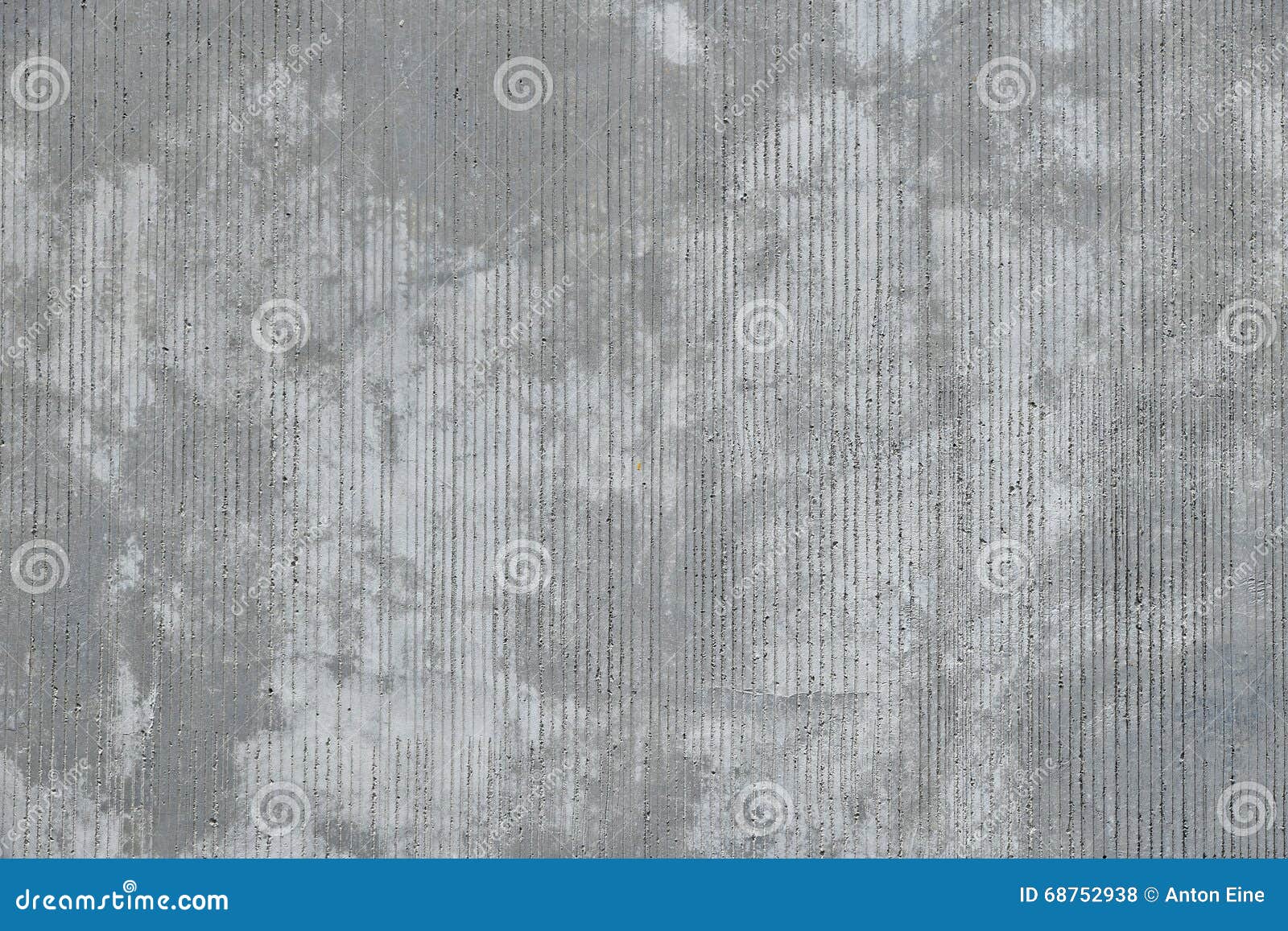 Concrete Wall with Traces from Rubbed Finish Processing Stock Photo ...