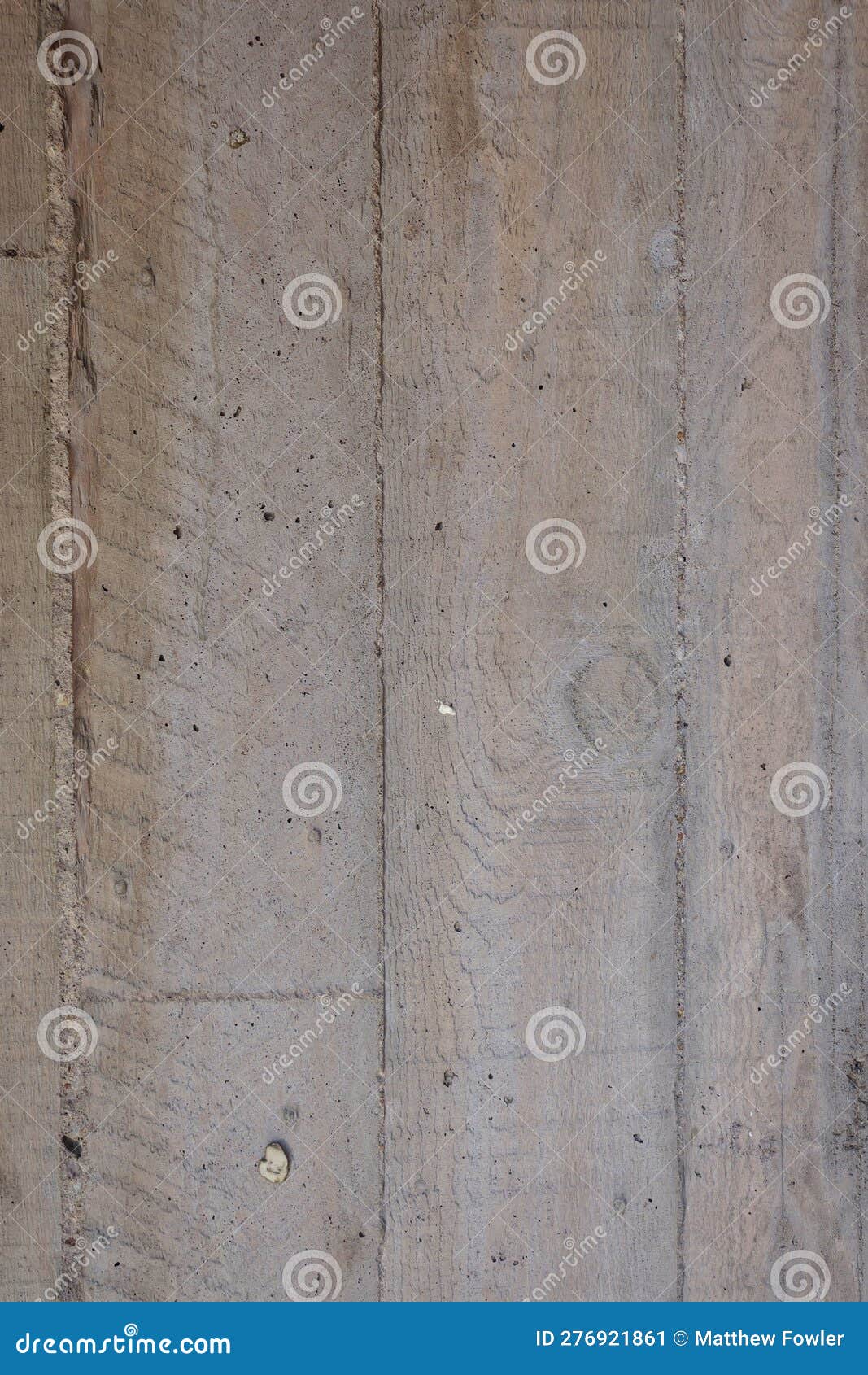Concrete Wall with Vertical Wood Patterns Stock Image - Image of cold ...