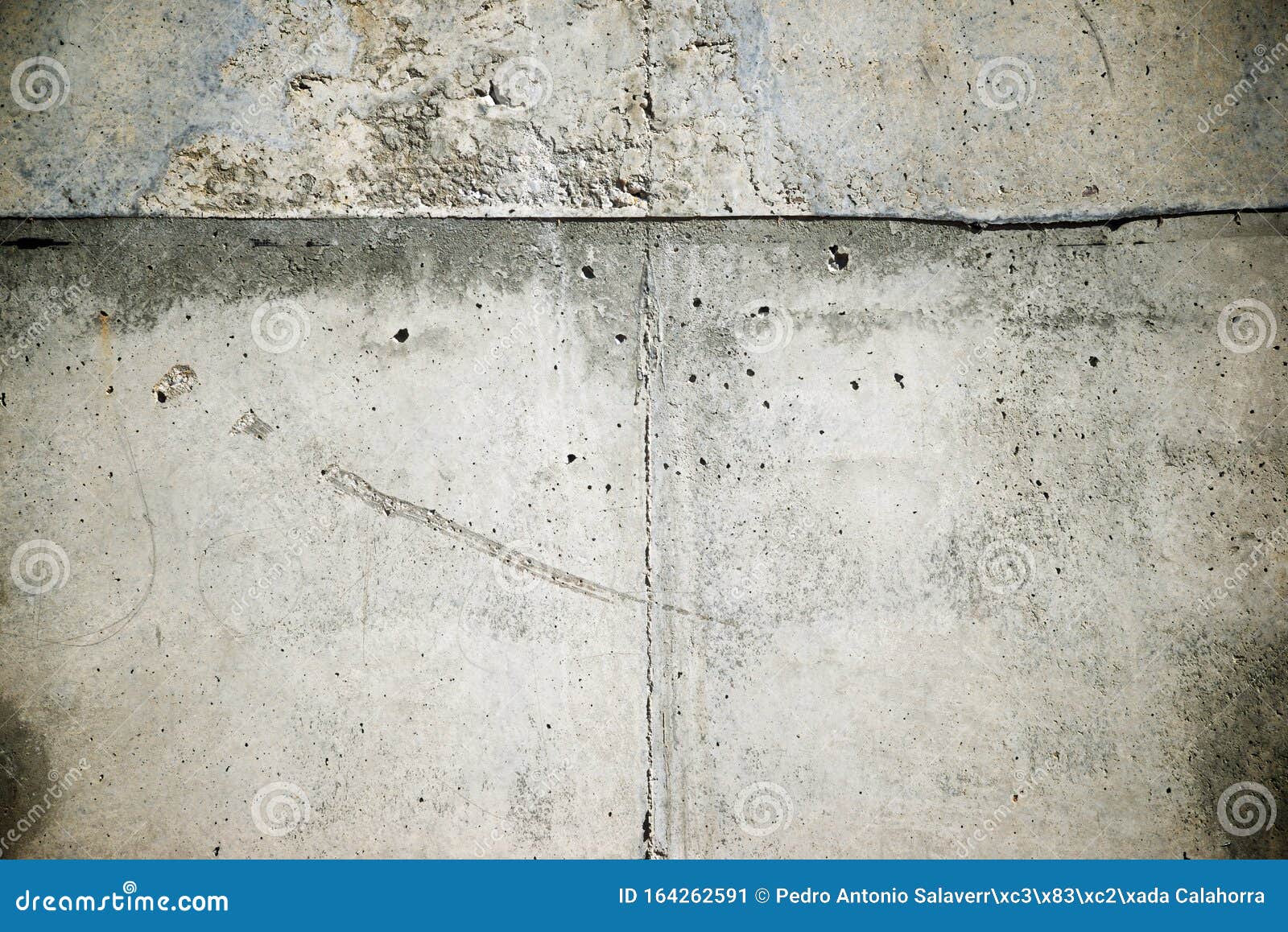 Concrete wall view stock image. Image of grunge, gray - 164262591
