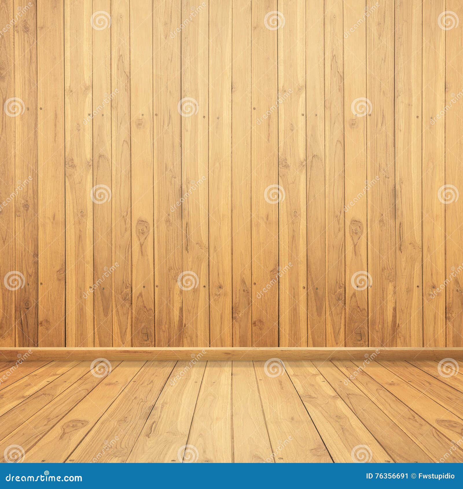 Concrete Walls and Wood Floor for Architecture Stock Image - Image of ...