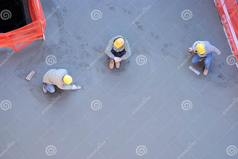 Concrete Workers stock photo. Image of concrete, crew - 17880668
