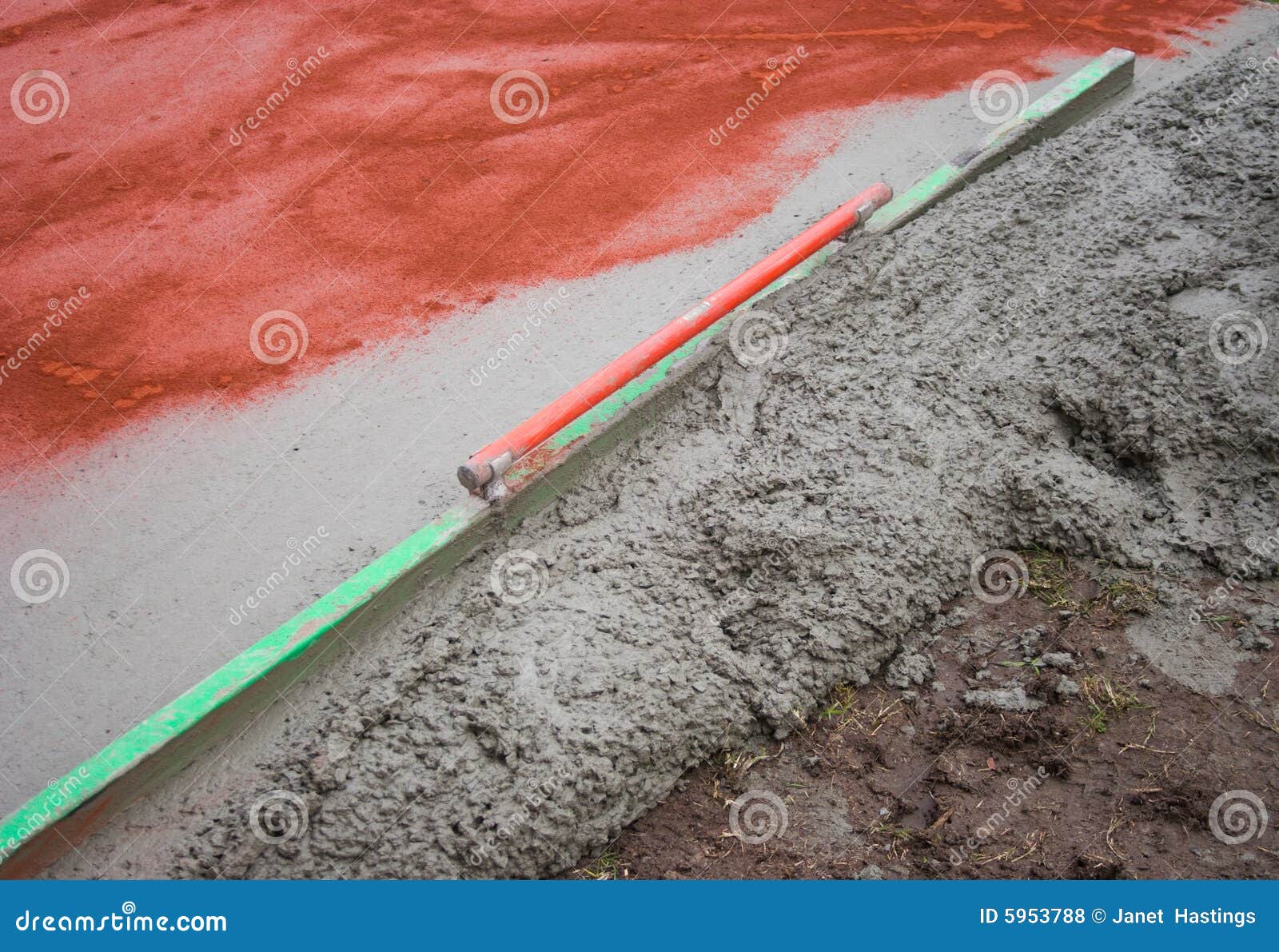 Concreting in Progress stock photo. Image of concreting - 5953788