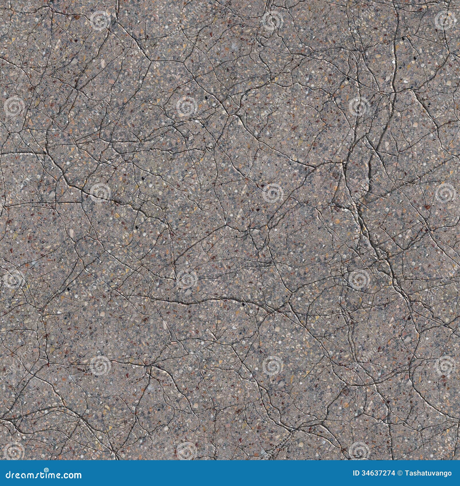 Concreto Rachado. Textura Sem Emenda De Tileable. Foto de Stock ...