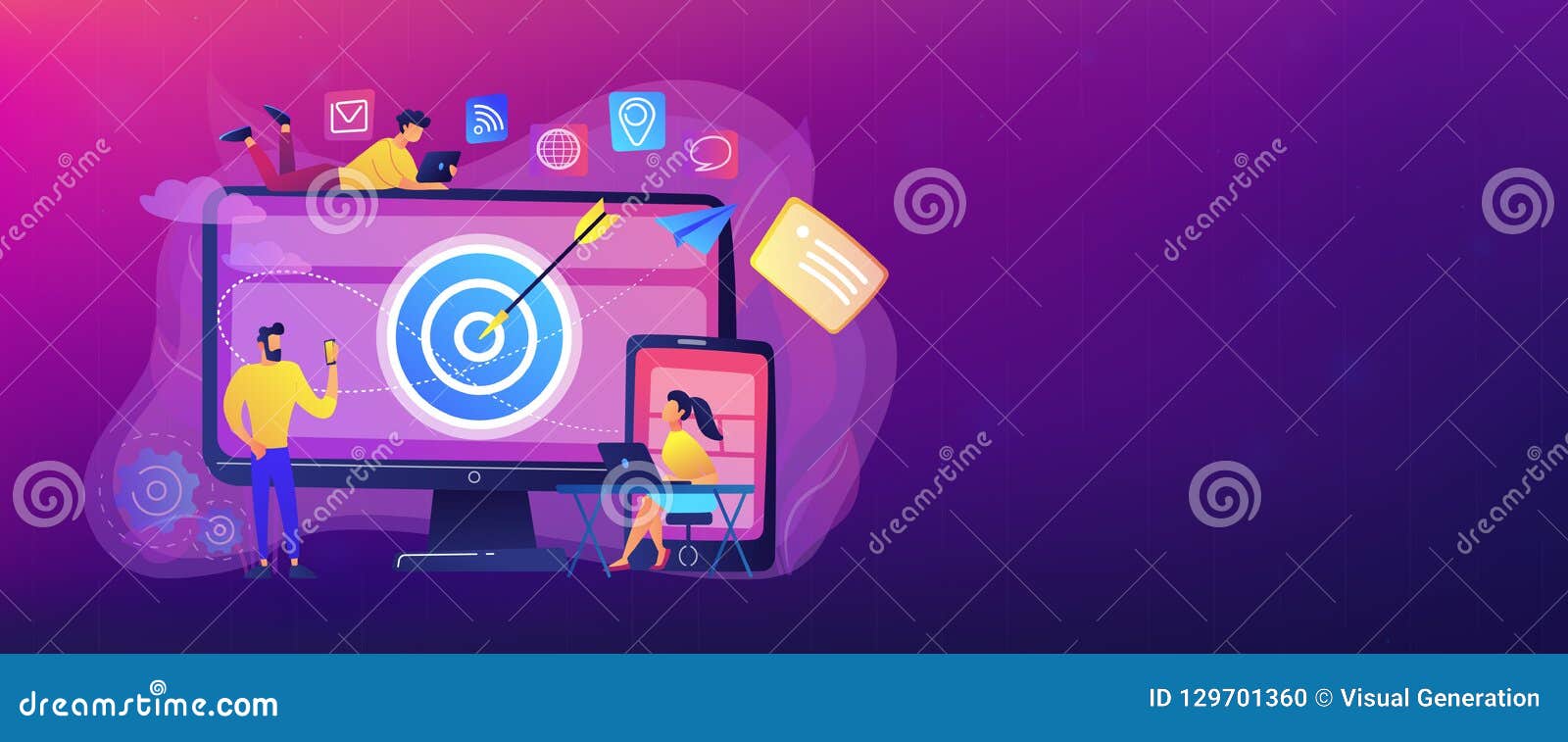 Multi-device Compatibility Abstract Concept Vector Illustrations ...