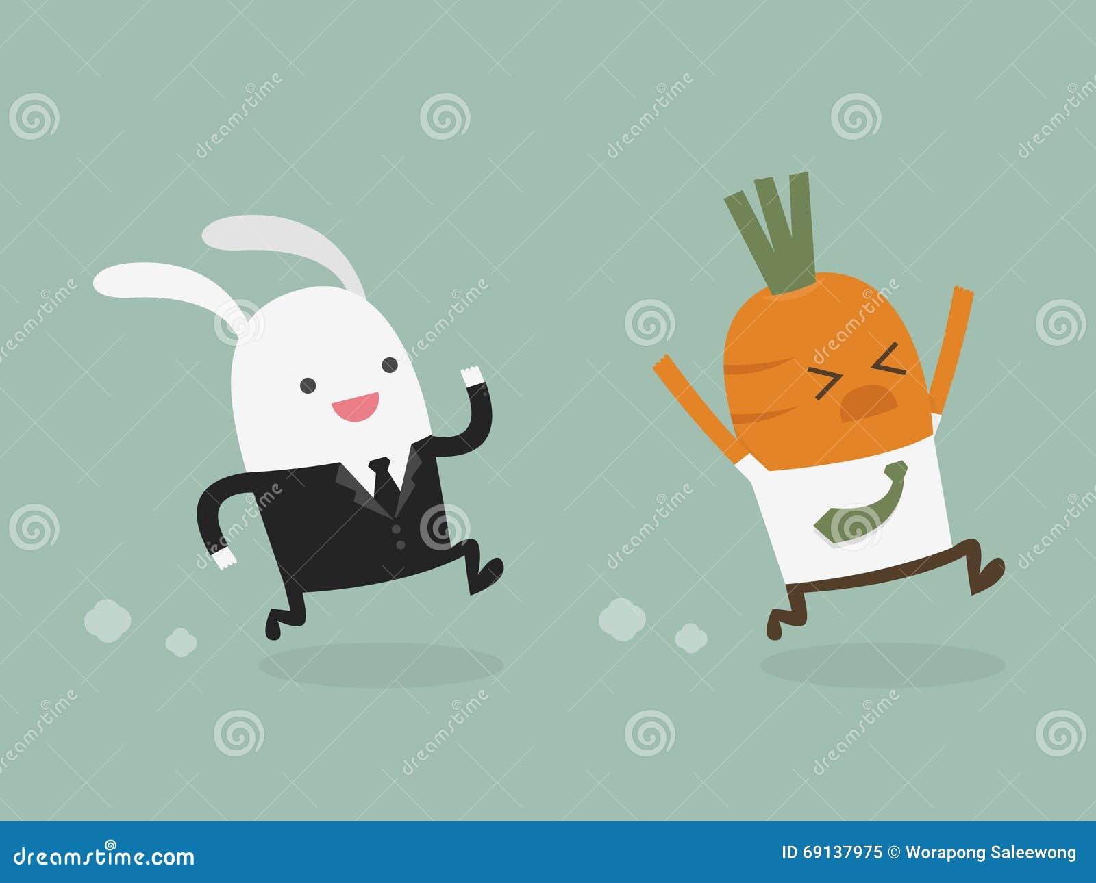 Concurrentievoordeel vector illustratie. Illustration of voordeel ...