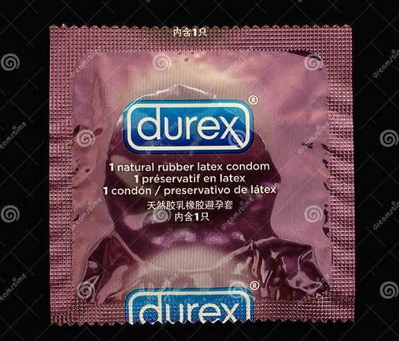 Condón de Durex foto de archivo editorial. Imagen de seguro - 93709528
