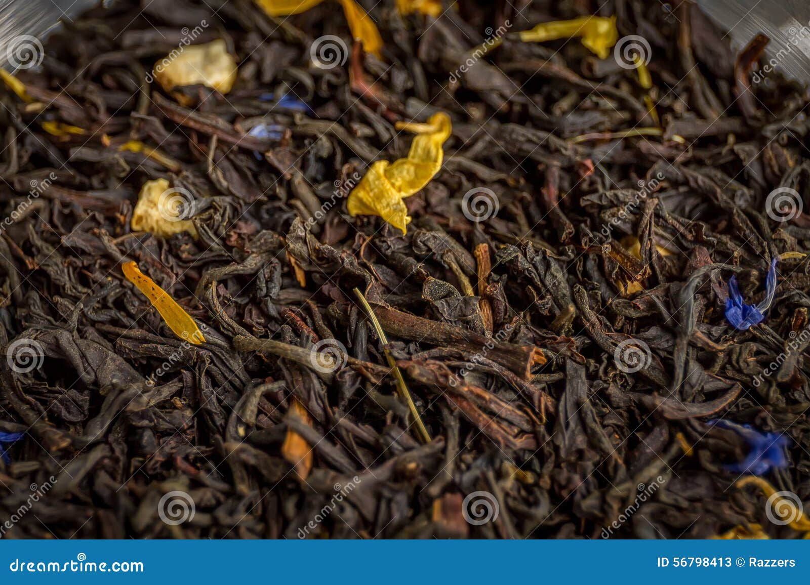 Conde Grey Tea Inside De Una Poder Del Vidrio DOF Bajo Imagen de ...
