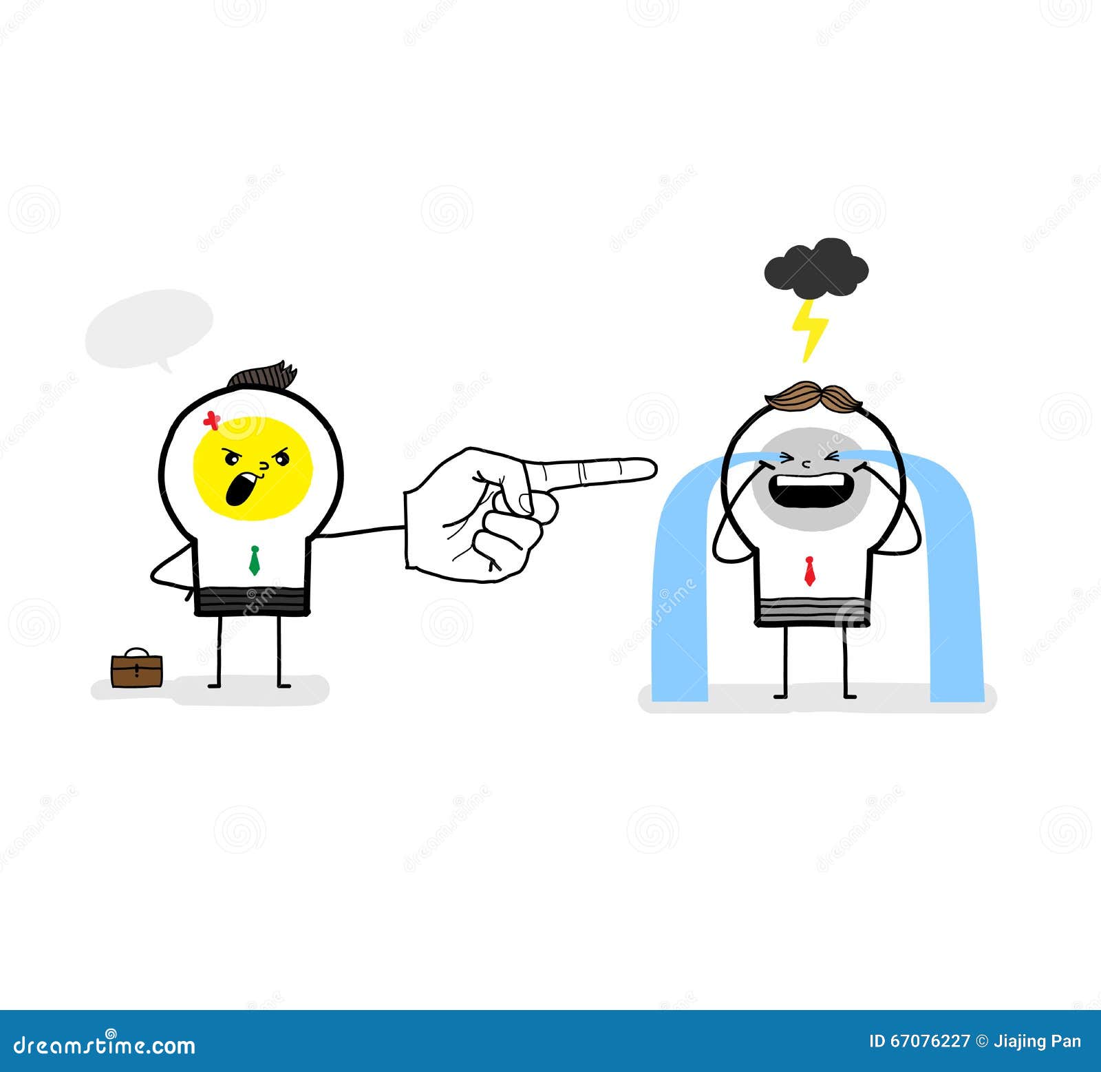 Condemning stock illustration. Illustration of concept - 67076227
