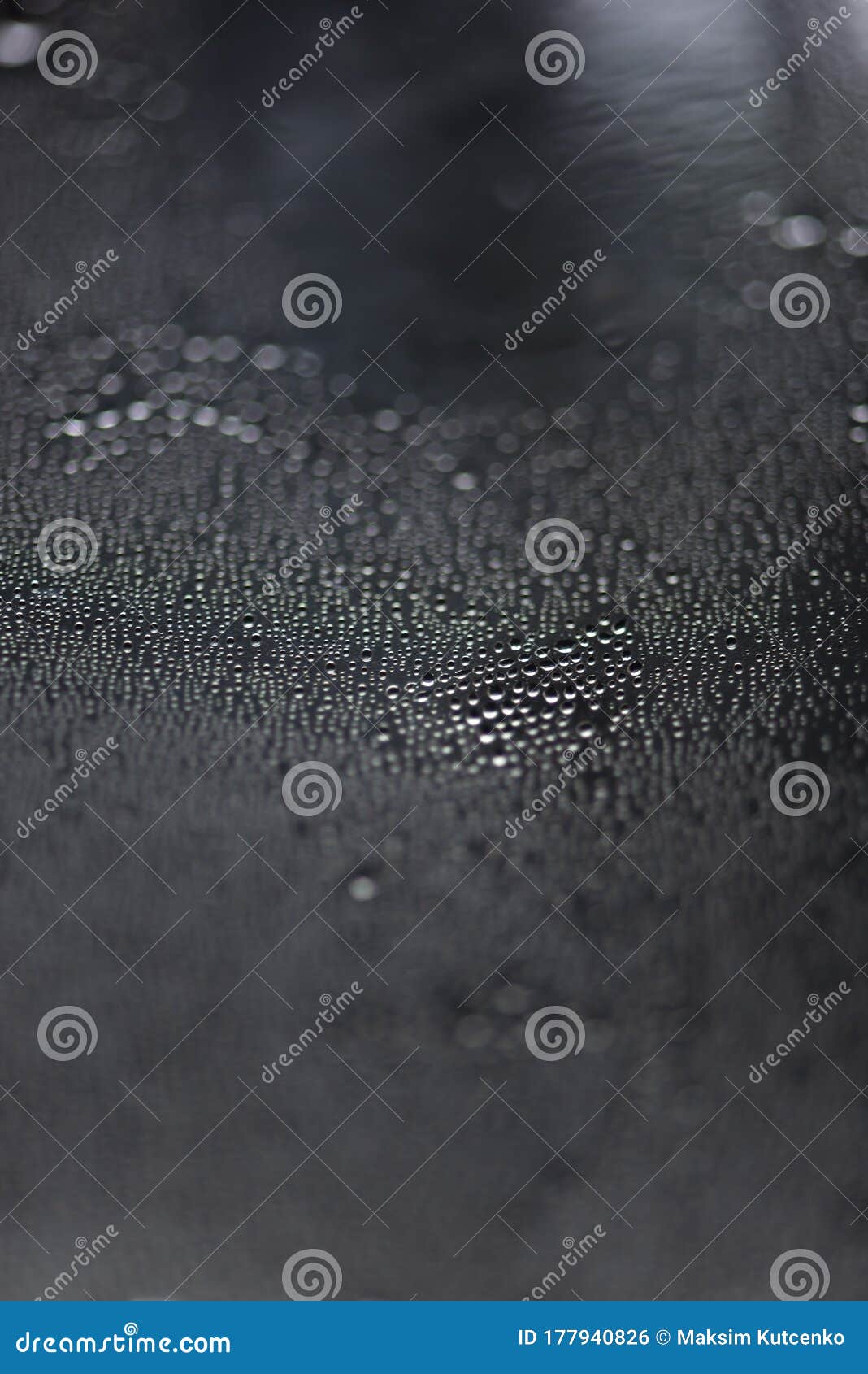 Condensate of Water Macro Photo Stock Photo - Image of glass, liquid ...