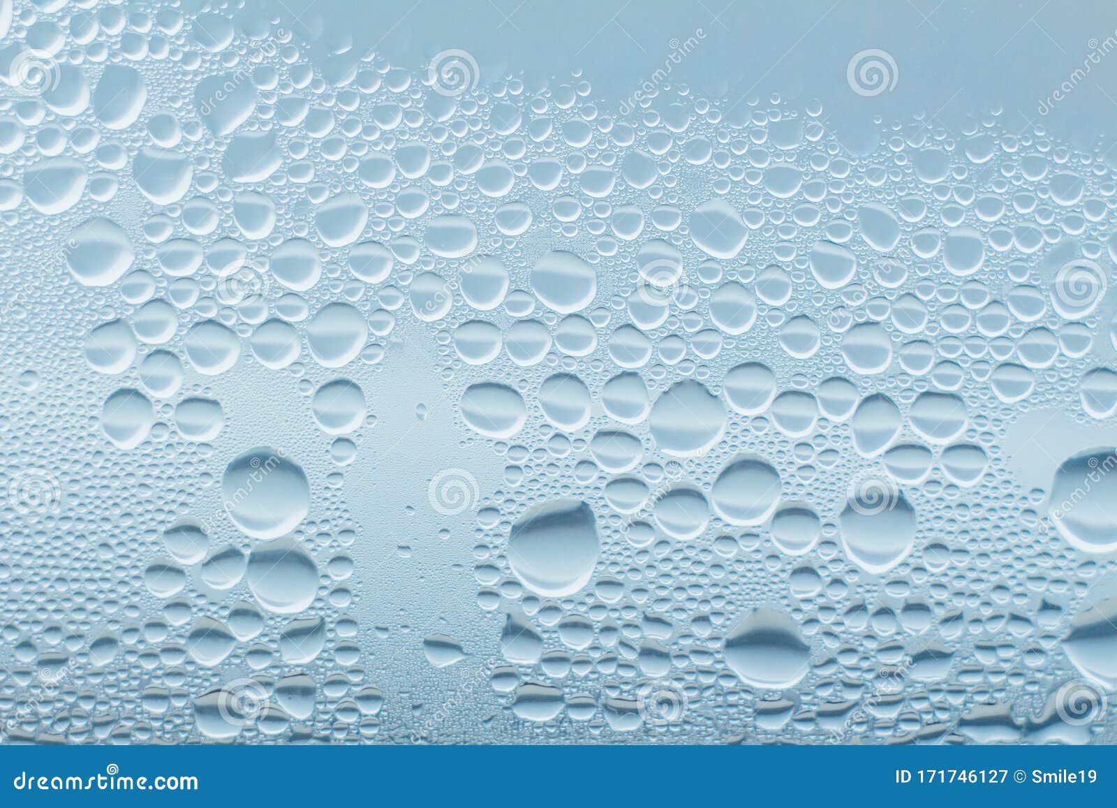 Condensation Abstract Water Drops on the Window Glass Stock Image ...
