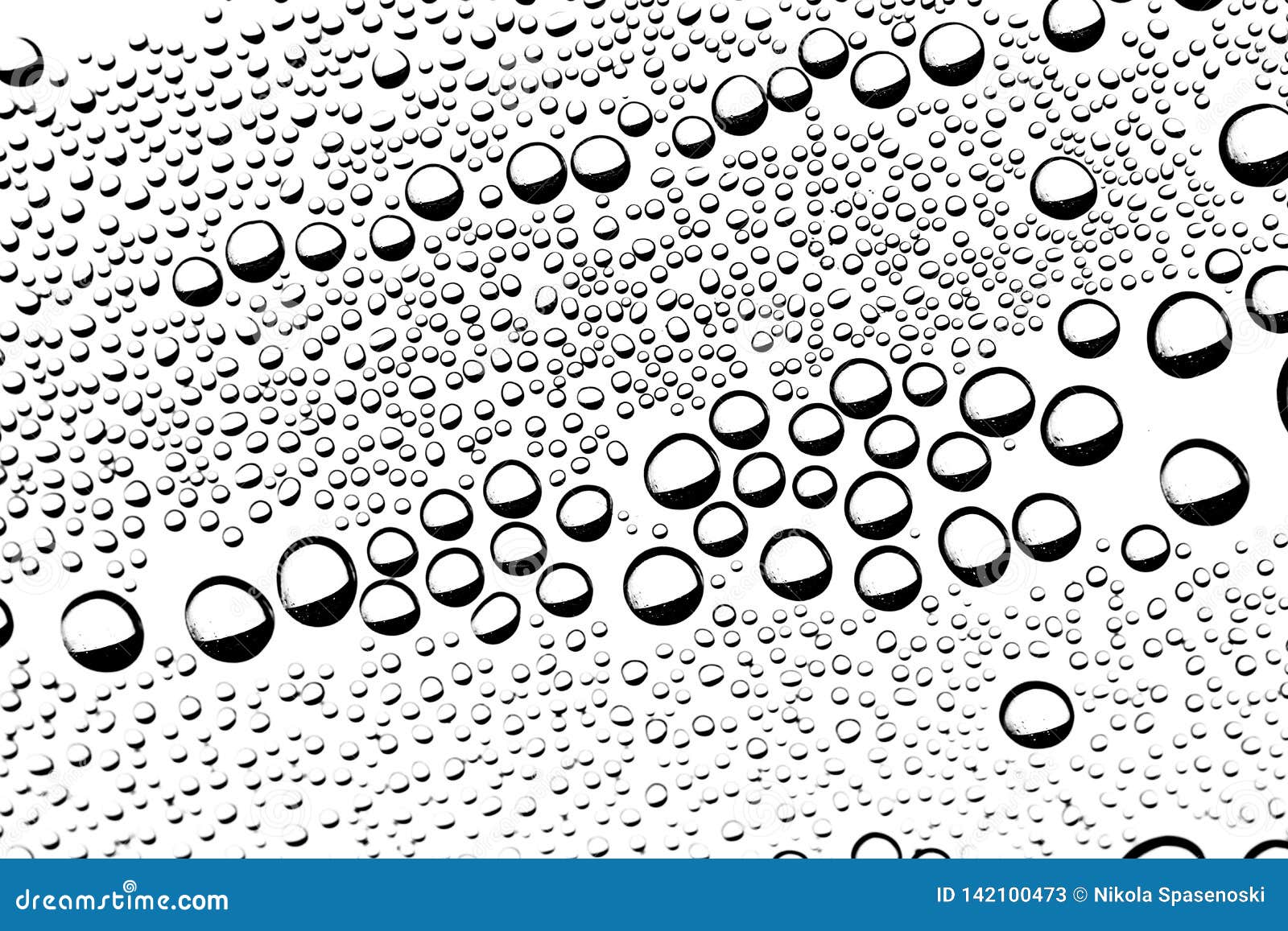 Condensation water drops stock image. Image of oxygen - 142100473