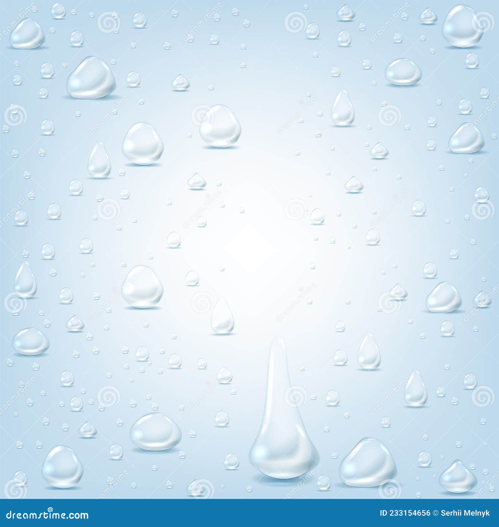 Condensation water drops stock vector. Illustration of glass - 233154656