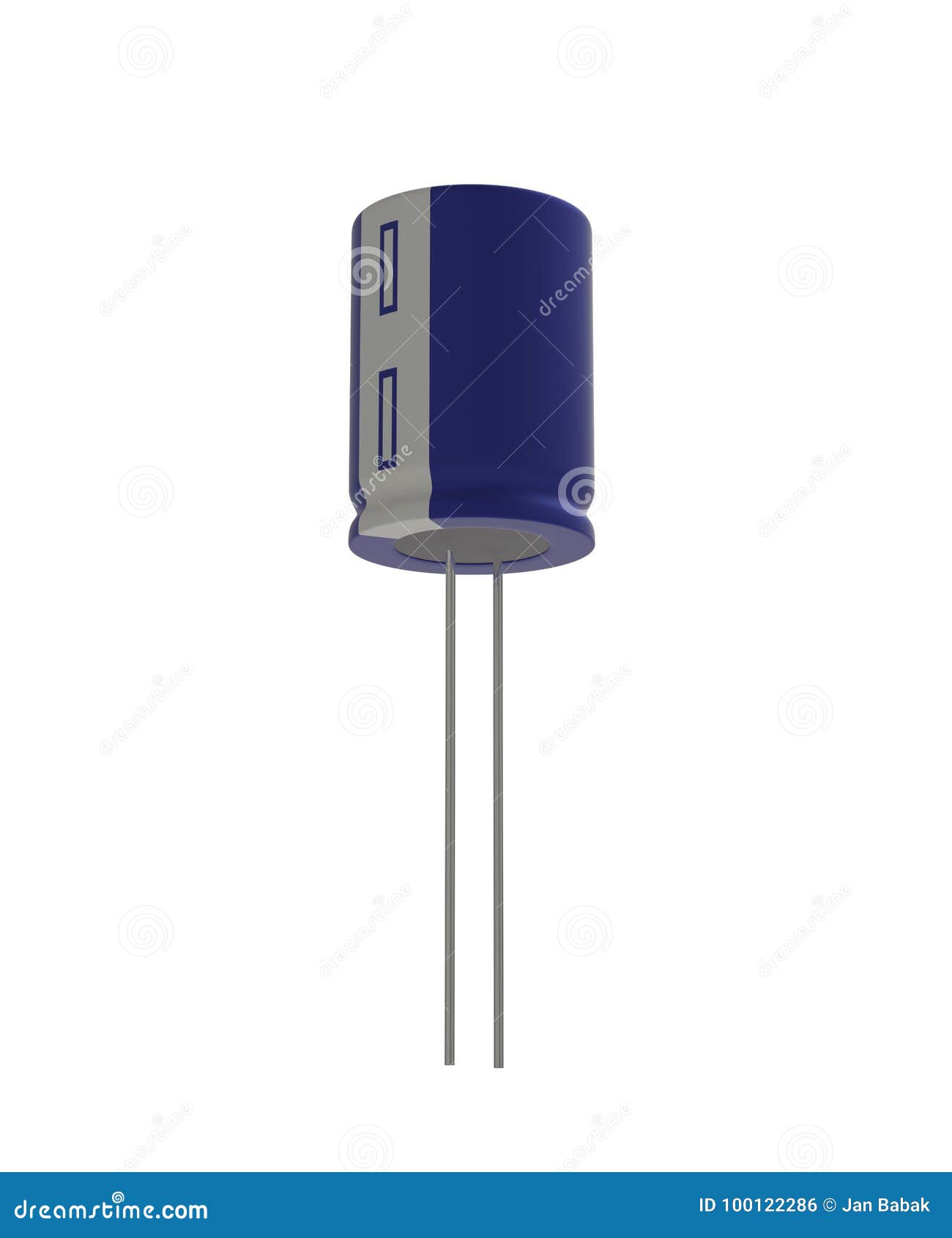 Condensatore illustrazione di stock. Illustrazione di capacità - 100122286