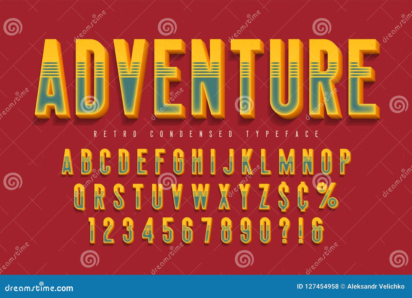 Condensed 3d Display Font Design, Alphabet, Letters Stock Vector ... Condensed 3d Display Font Design, Alphabet, Letters Stock Vector ...
