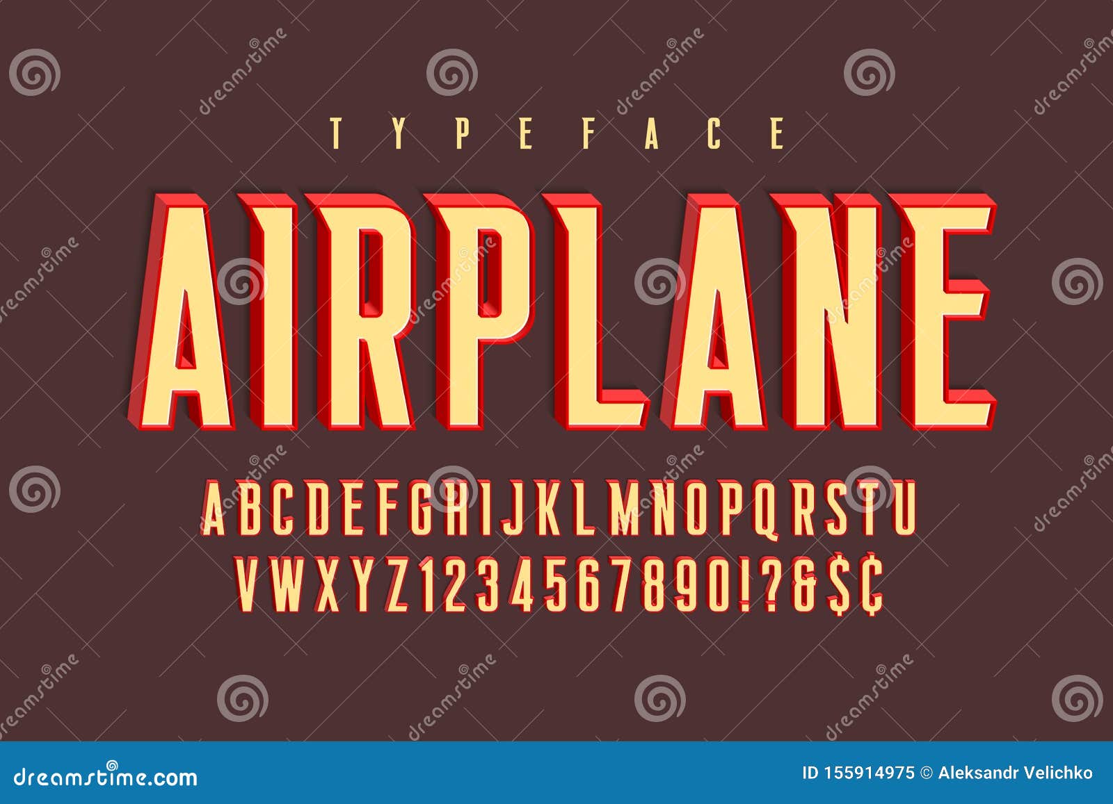 Condensed 3d Display Font Design, Alphabet, Letters and Numbers. Stock ... Condensed 3d Display Font Design, Alphabet, Letters and Numbers. Stock ...