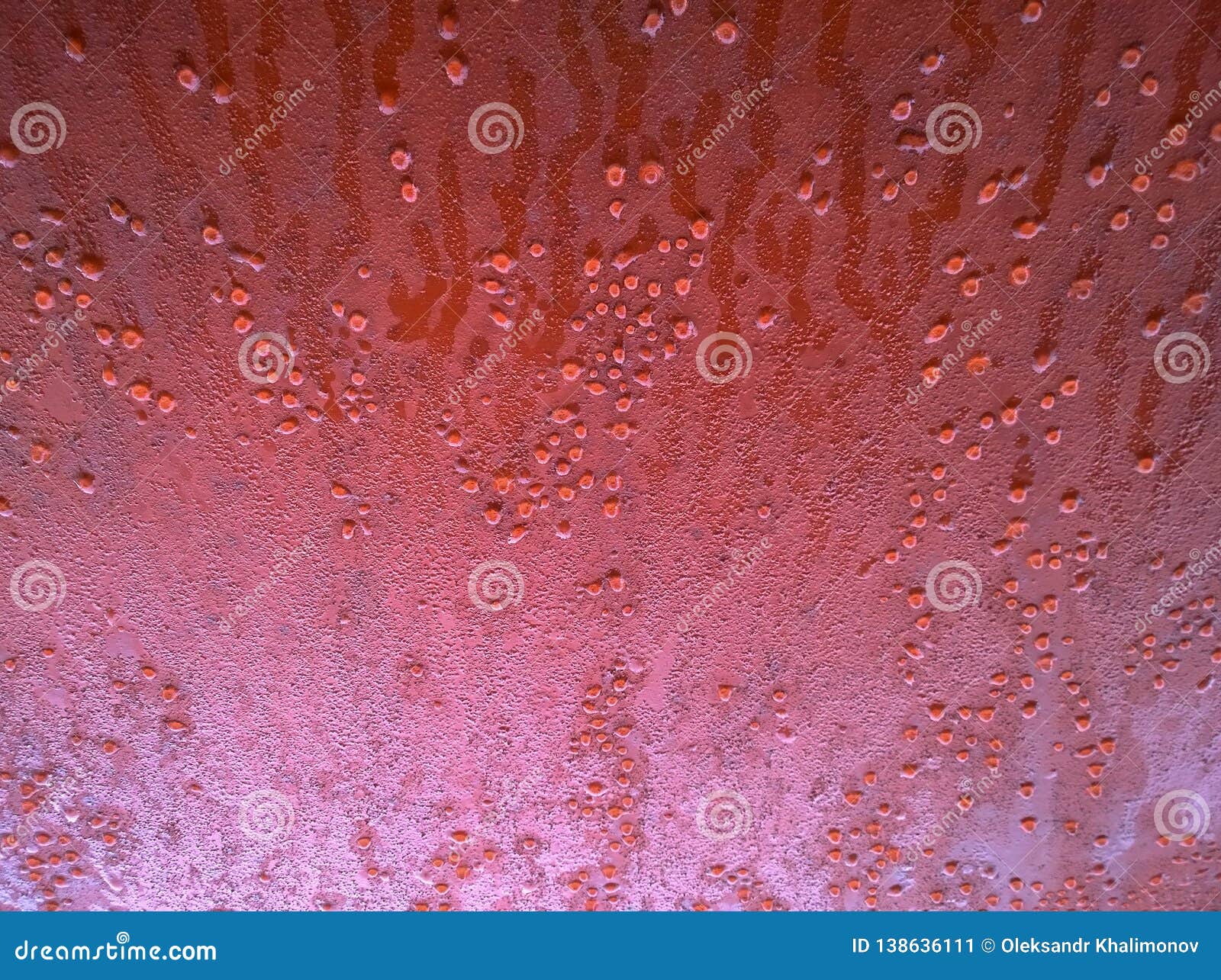 Condensed Water Drops on the Ceiling Stock Image - Image of condensed ...