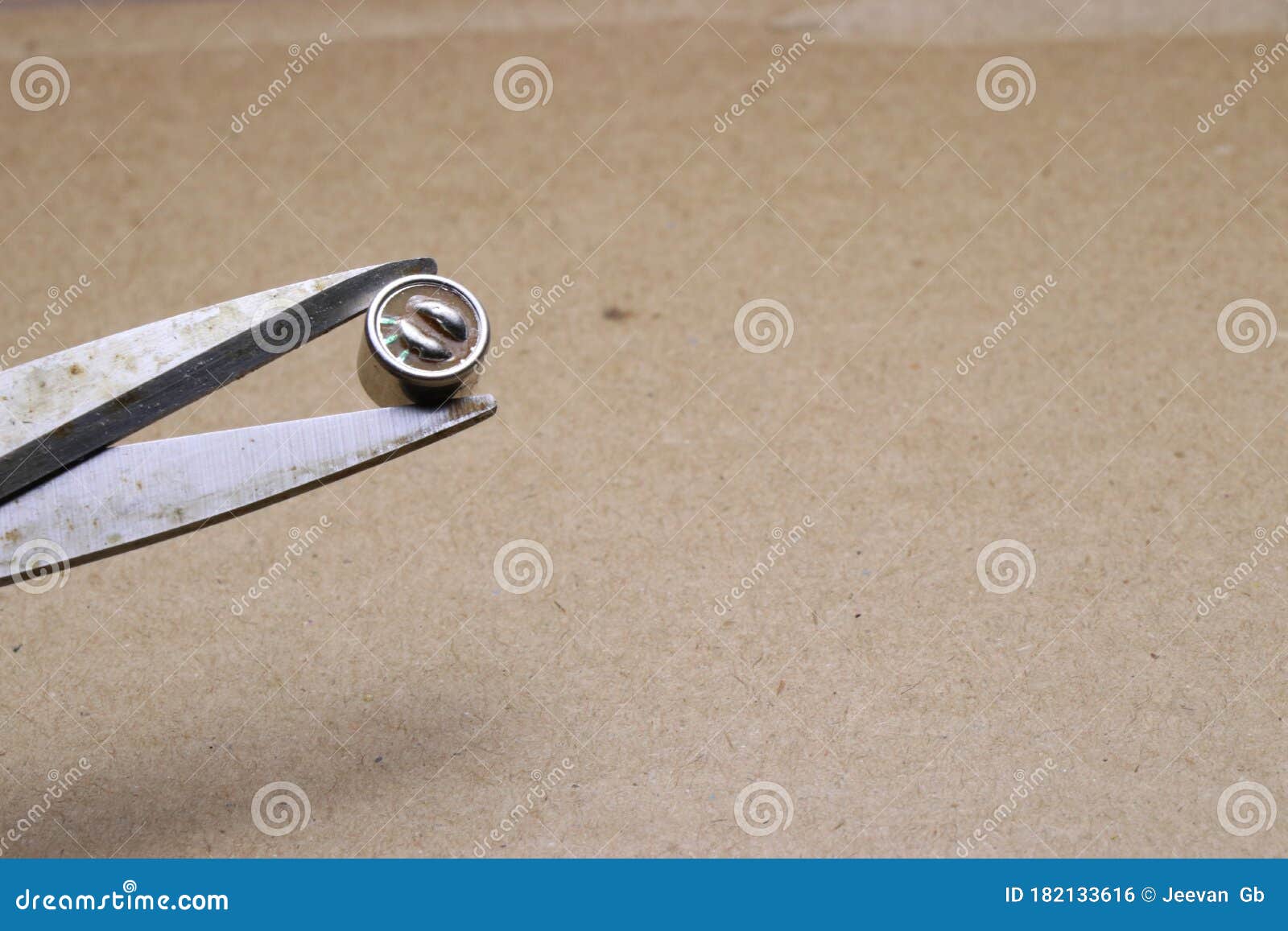 Condenser Mic or Microphone Back Side View Stock Photo - Image of ...