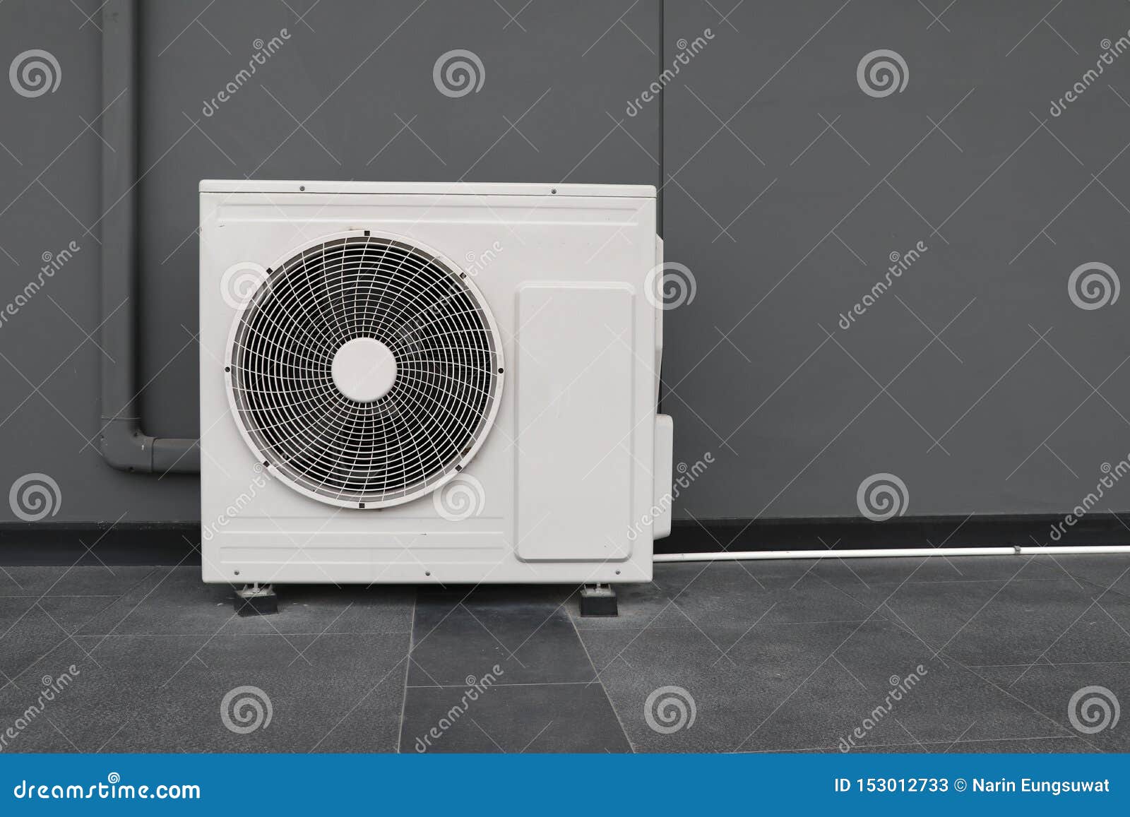 Condensing Unit of Air Conditioning Systems. Stock Image - Image of ...