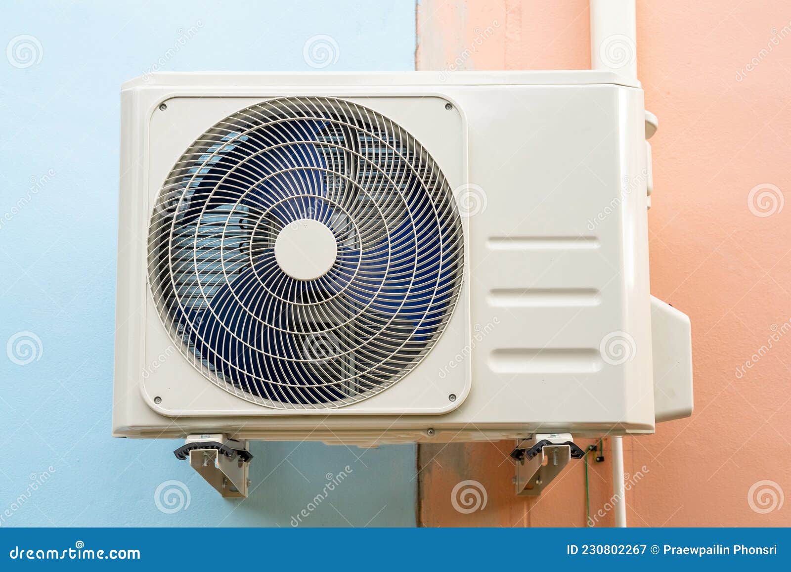Condensing Unit Of Air Conditioning Systems Royalty-Free Stock Photo ...