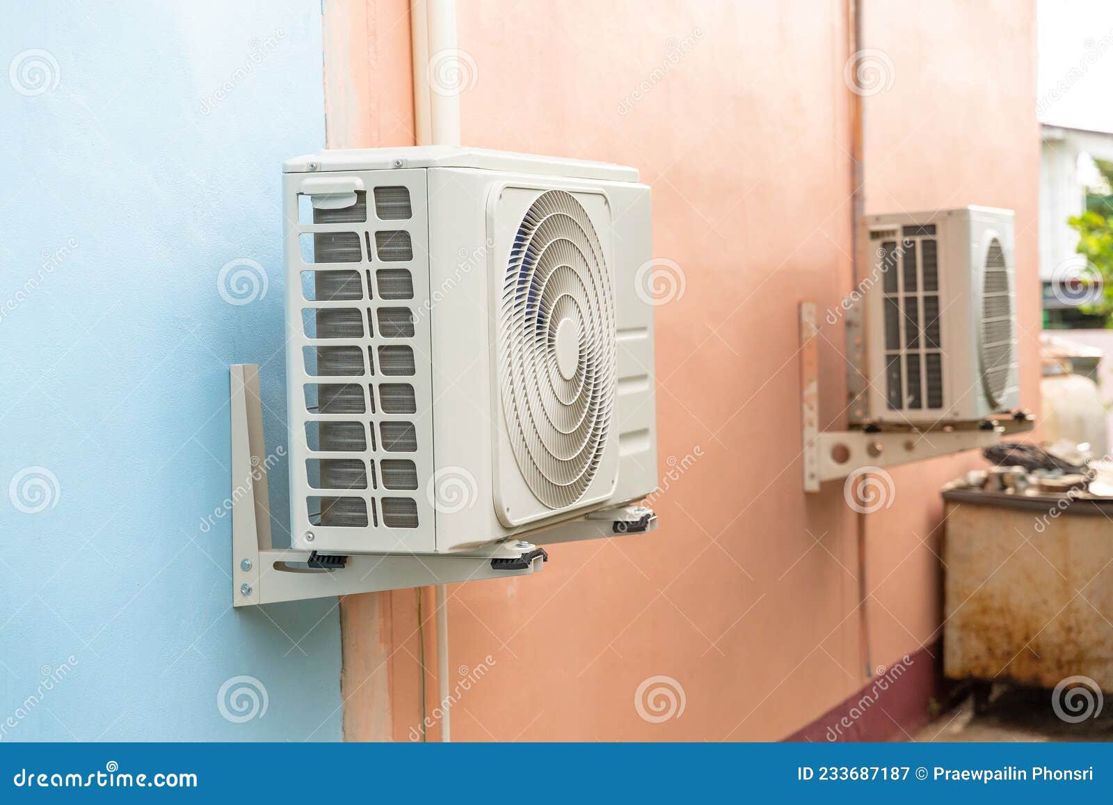 Condensing Unit Of Air Conditioning Systems Royalty-Free Stock Image ...