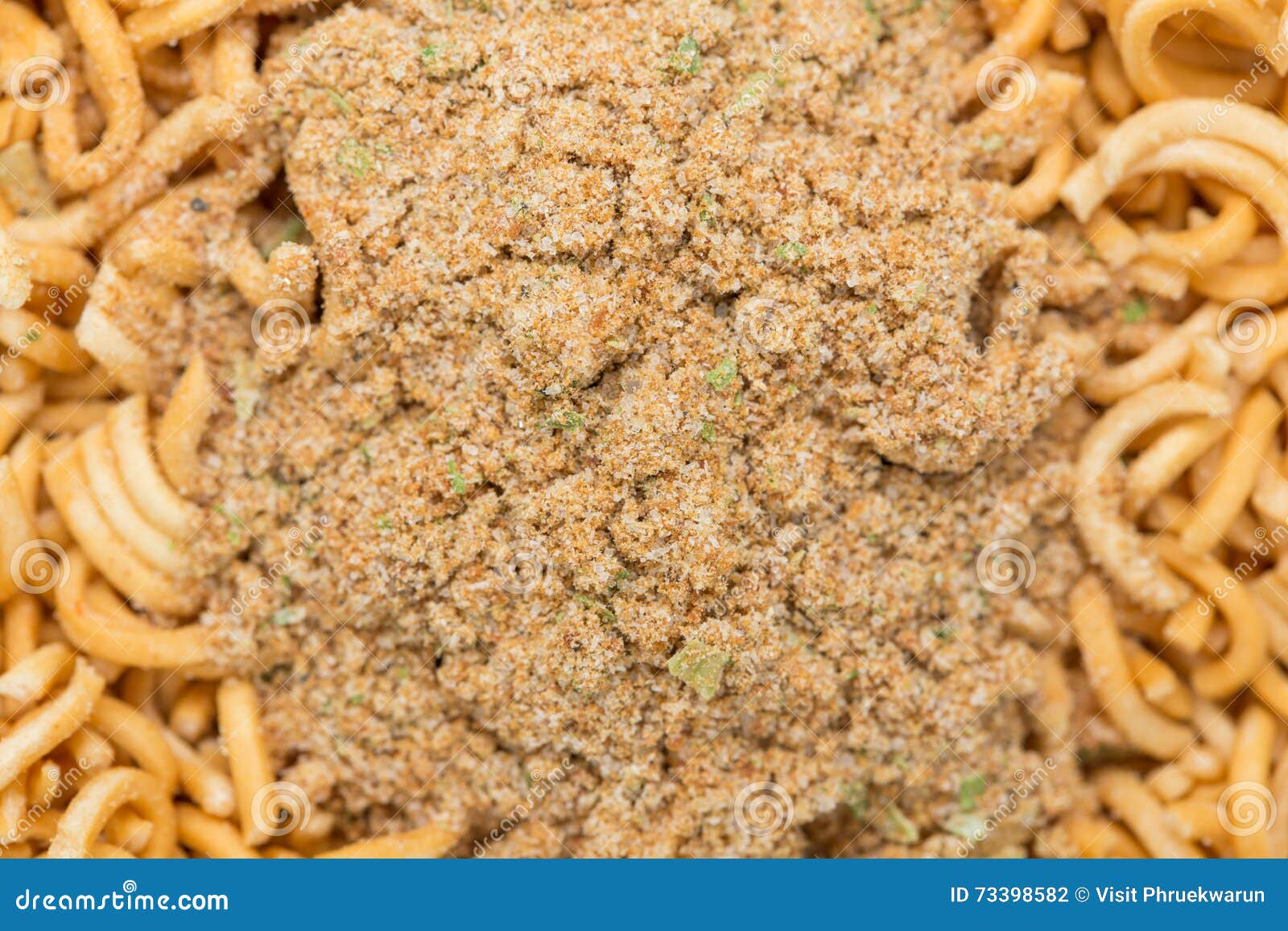 Condiment Instant Noodles Cup, Macro Stock Photo - Image of oily, deep ...