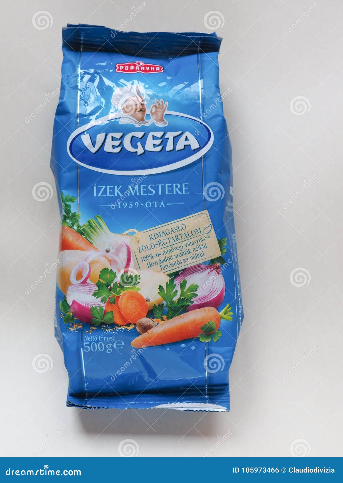 Condimento Vegetariano De Podravka Vegeta Foto editorial - Imagen de ...