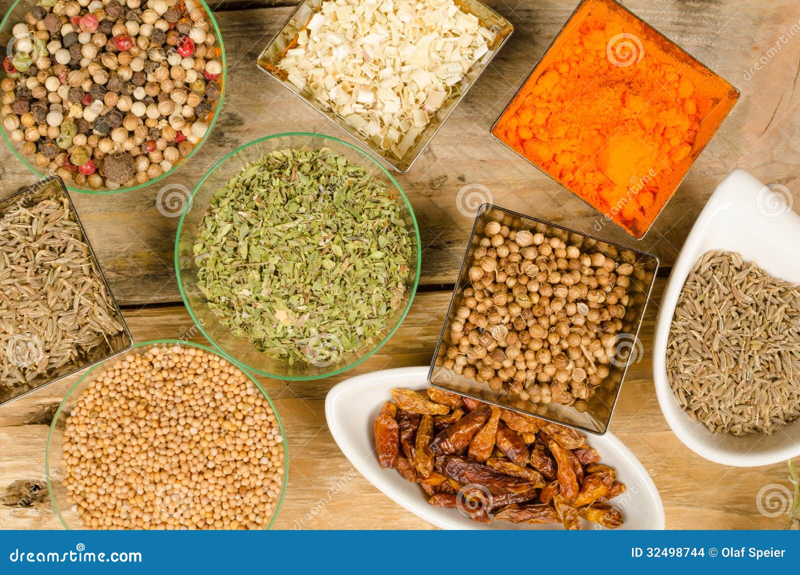 Condiments stock photo. Image of saffron, cooking, assortment - 32498744