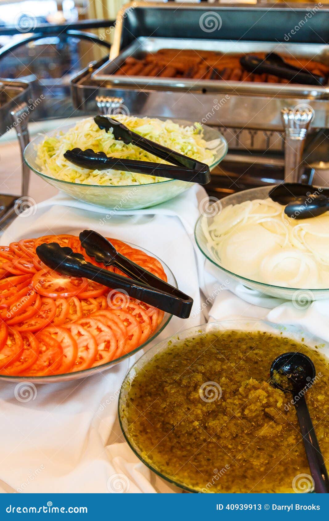 Condiments for Hot Dogs stock image. Image of tongs, dogs - 40939913