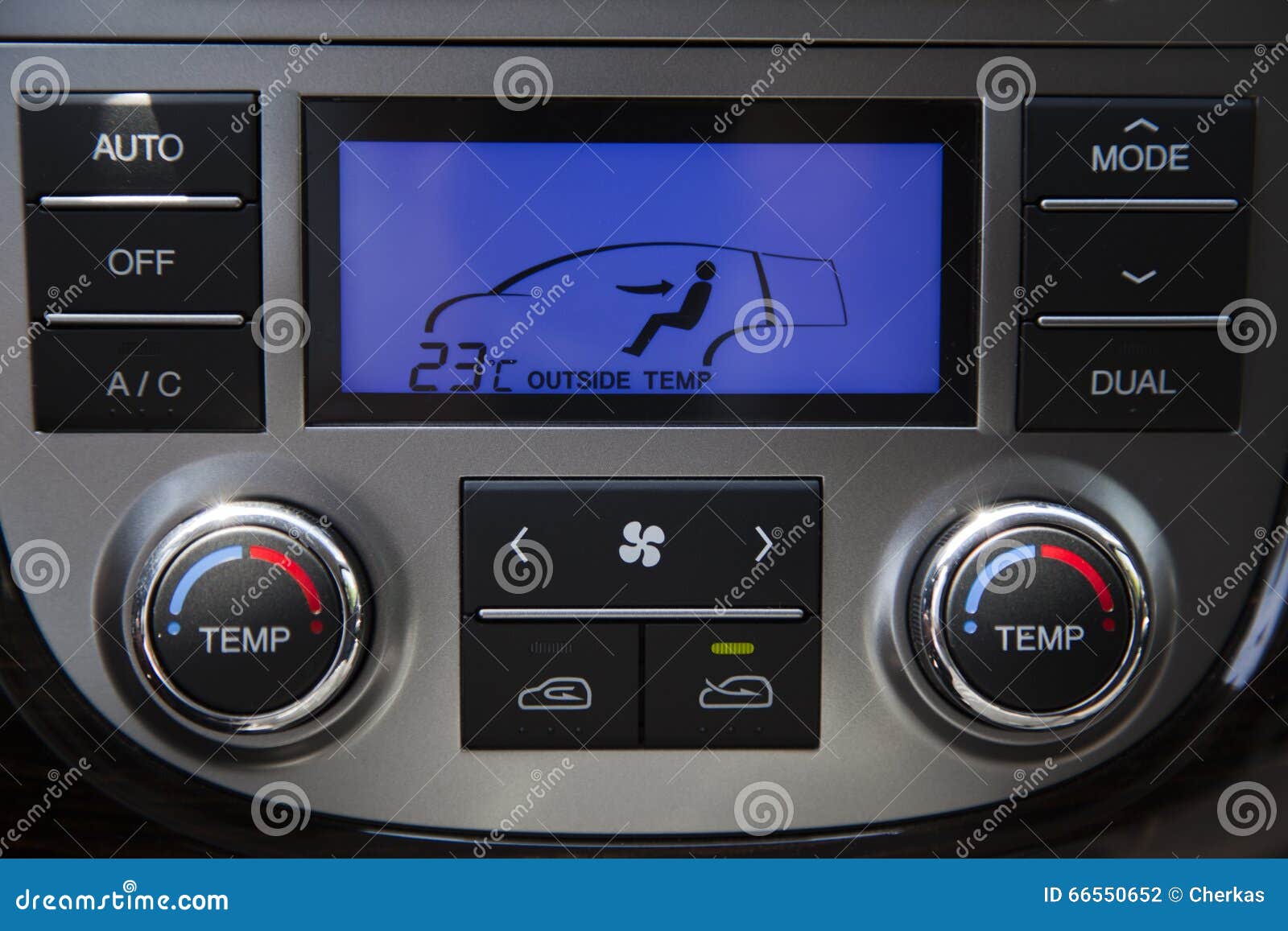 Conditioning and Heating in the Car Stock Photo - Image of equipment ...