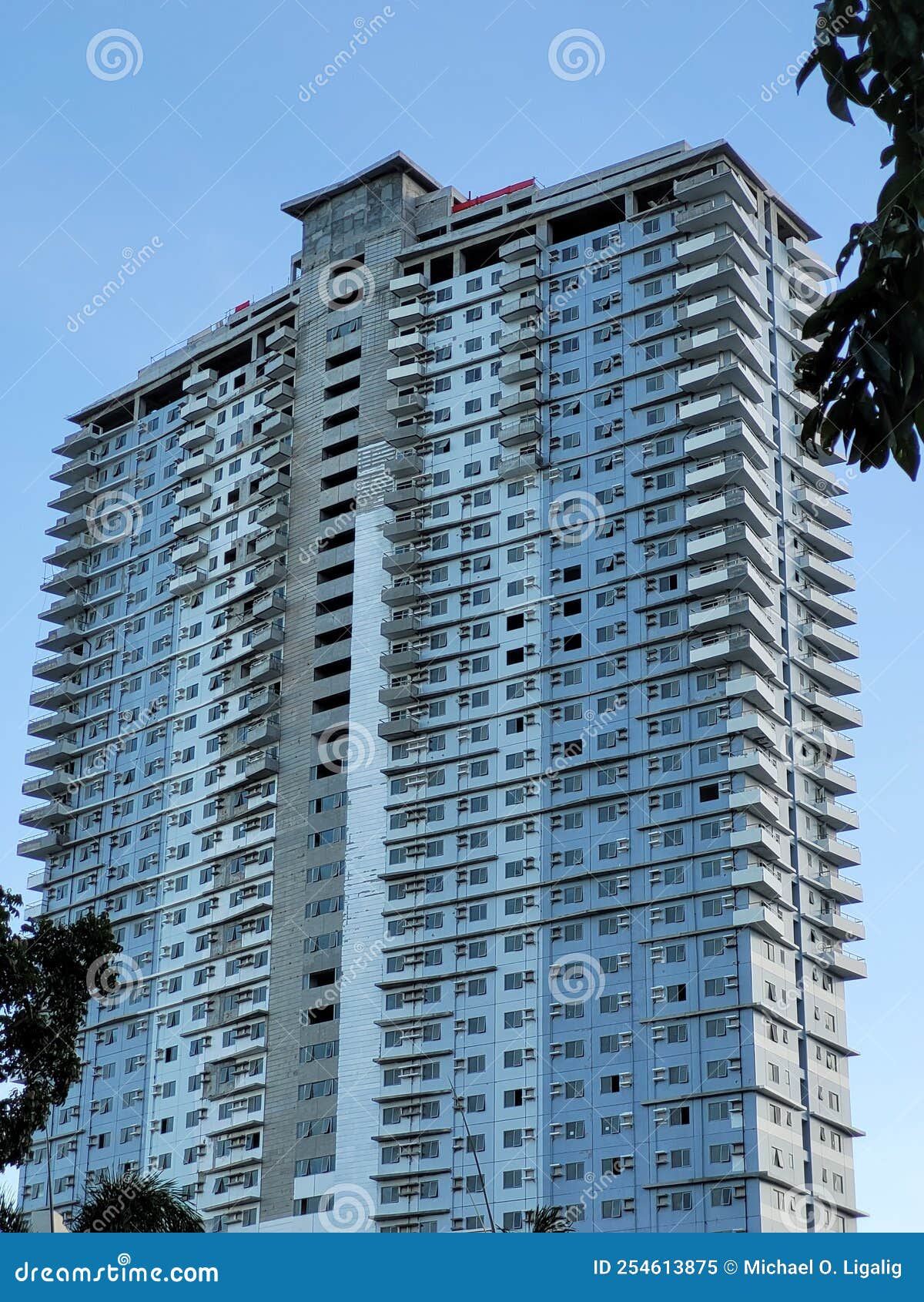 Condo Building in Cebu City, Philippines Stock Image - Image of ...