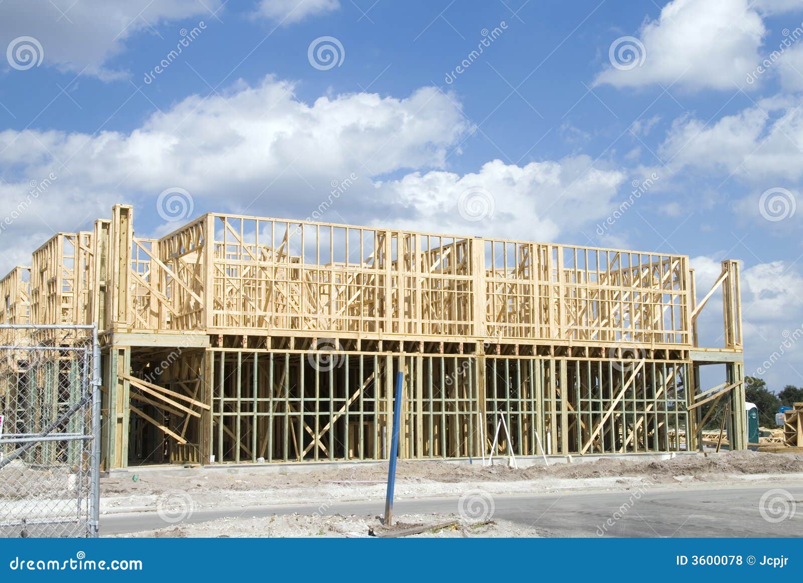Condo Construction stock photo. Image of wood, building - 3600078