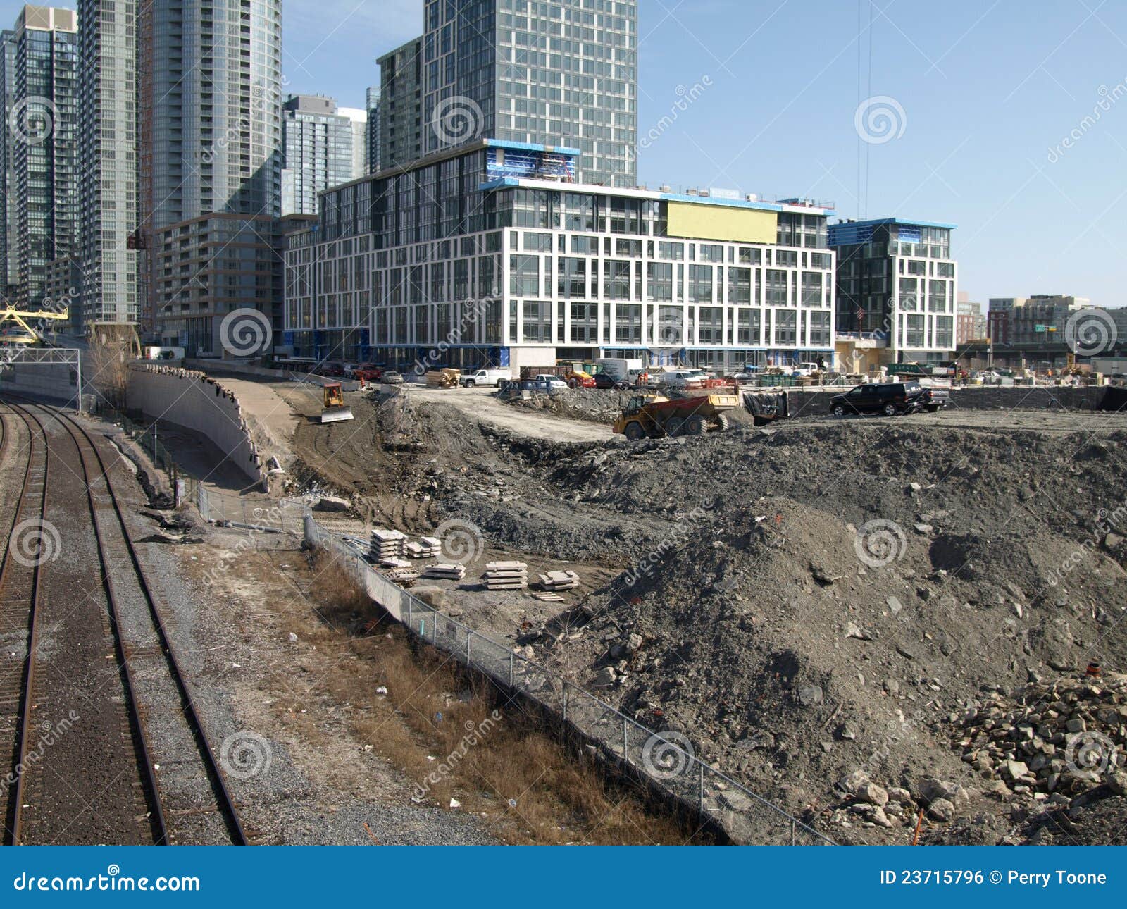 Condo Construction Development Stock Photo - Image of build ...
