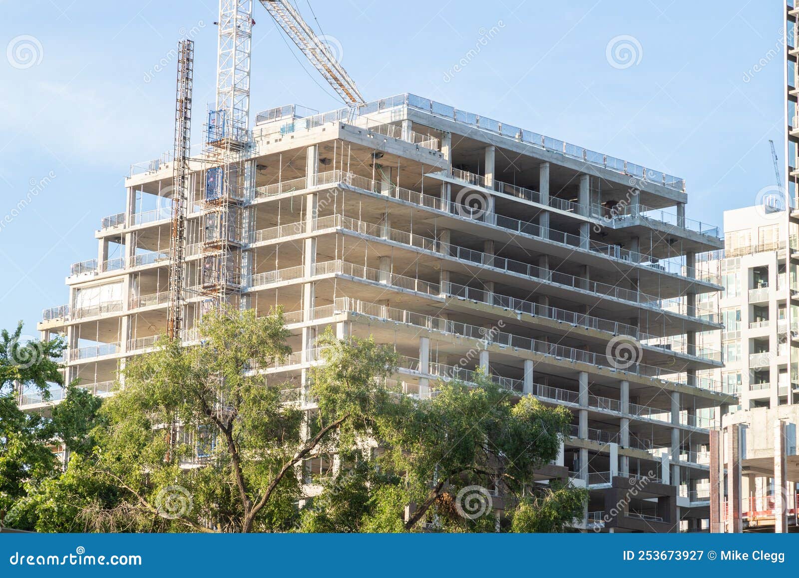 Condo Construction in Toronto Stock Image - Image of destination ...
