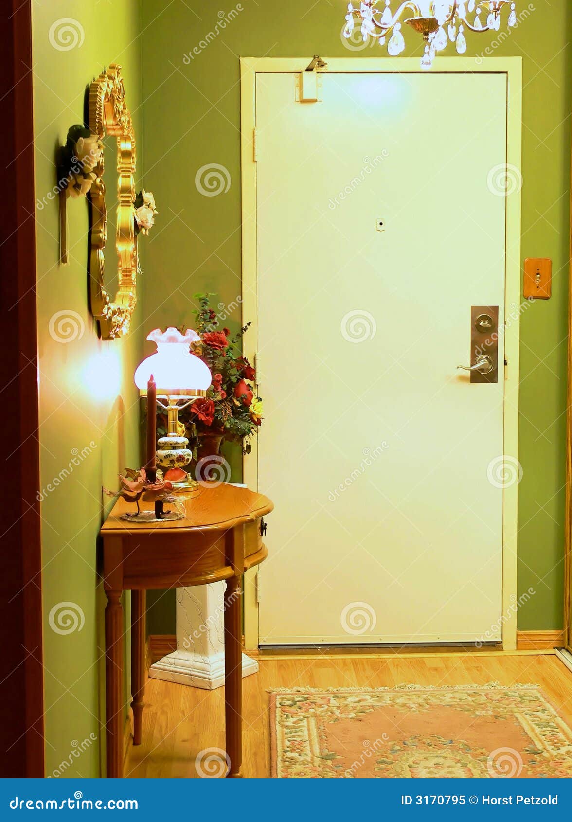 Condo entrance. stock image. Image of architecture, mirror - 3170795