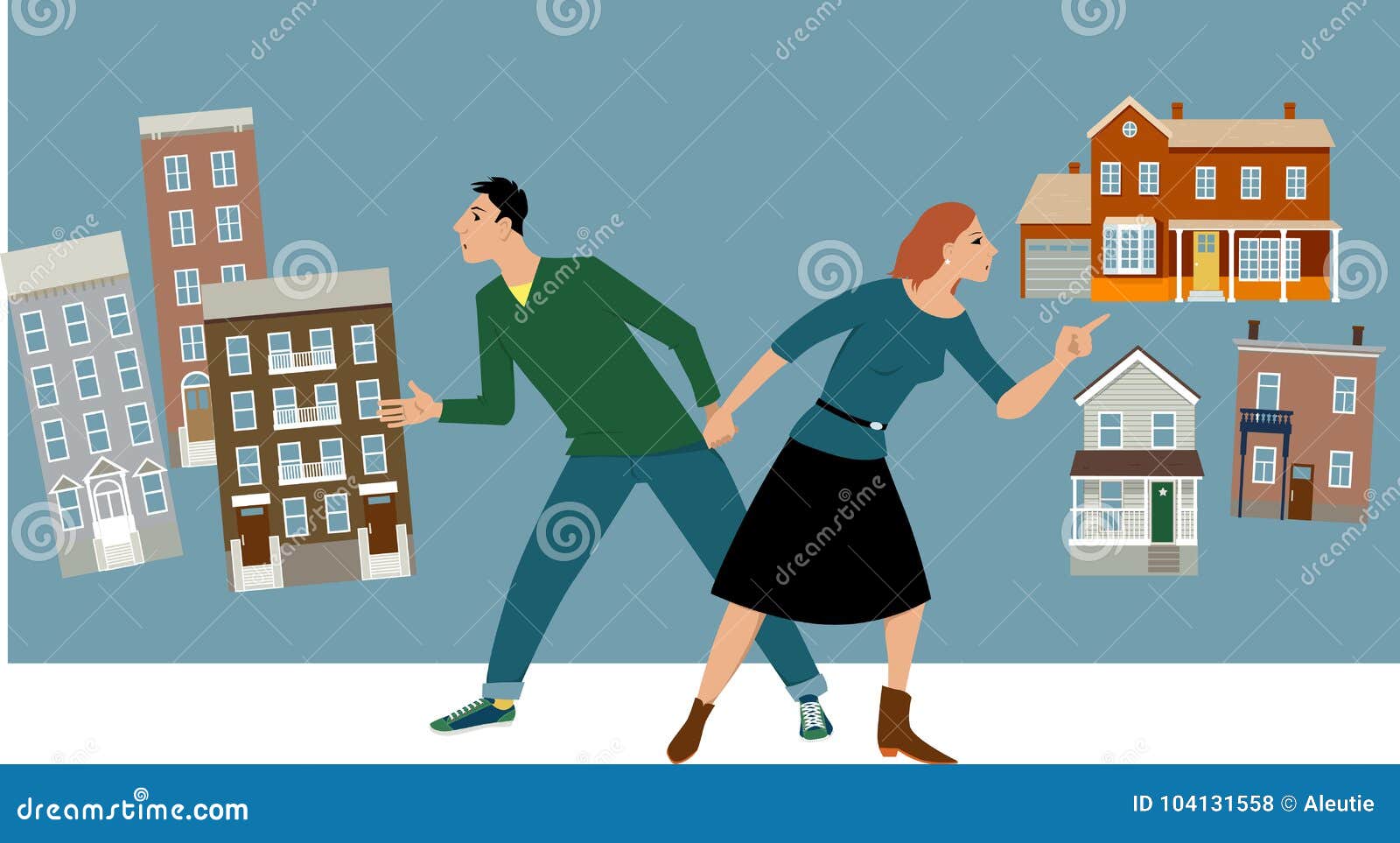 Condo or house stock vector. Illustration of condo, market - 104131558