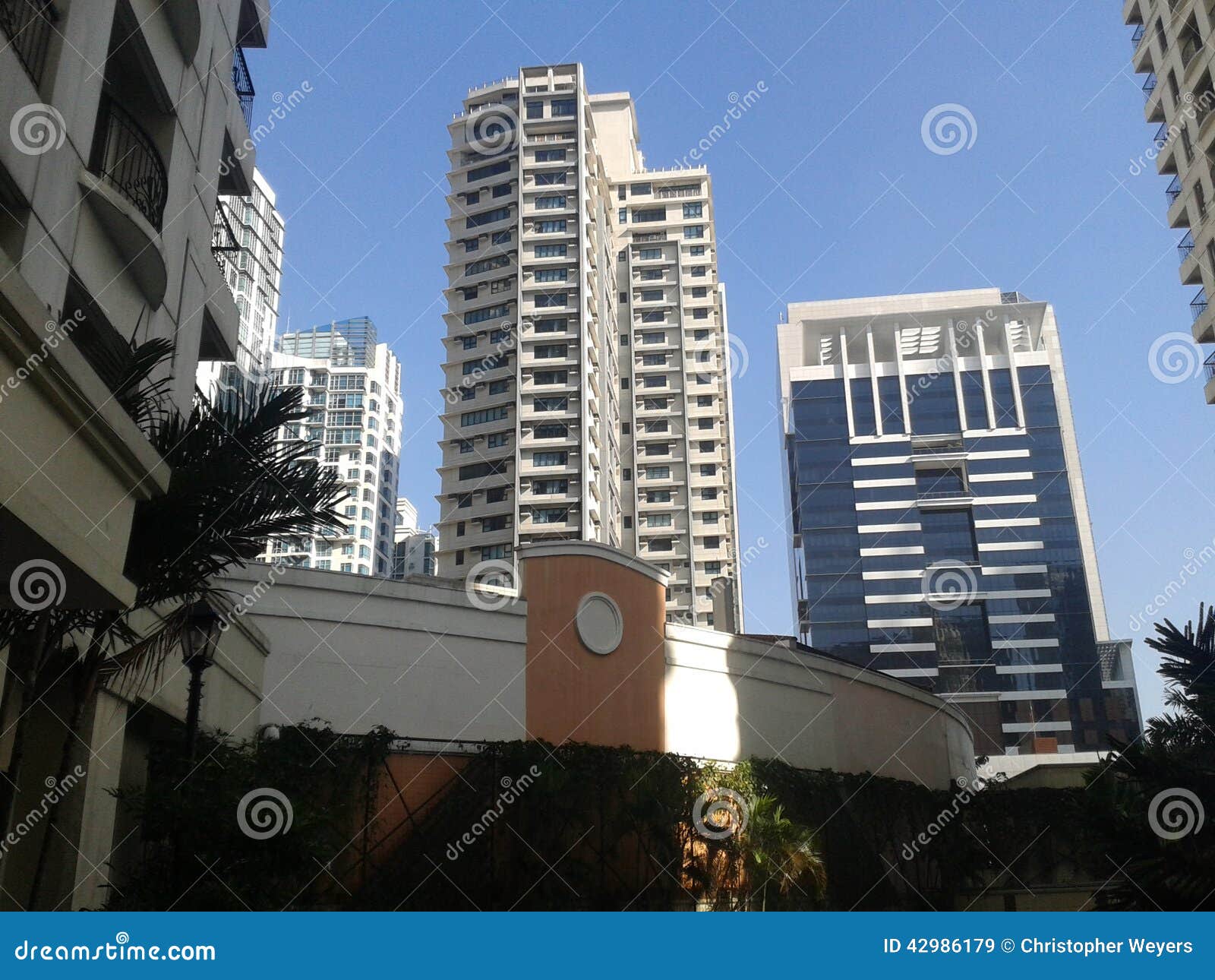 Condo Manila Philippines stock image. Image of febraur - 42986179