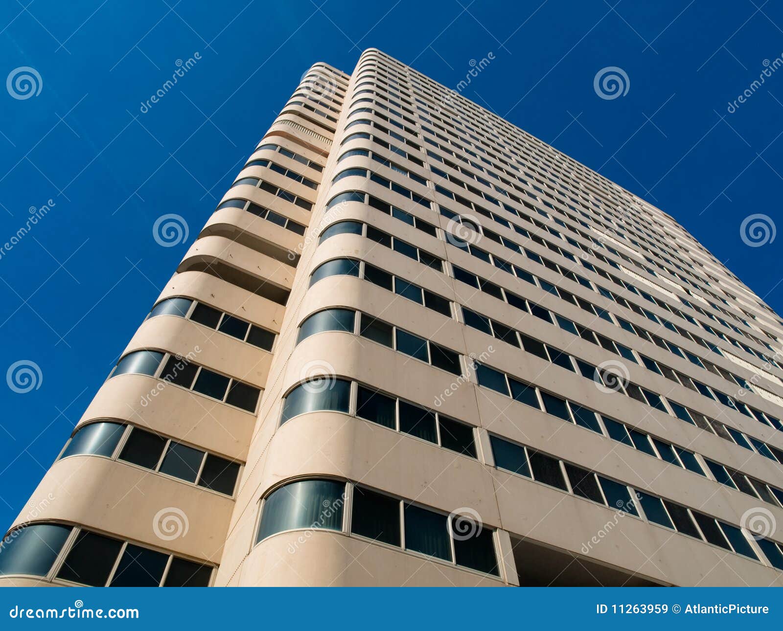 Condo windows stock image. Image of city, perspective - 11263959